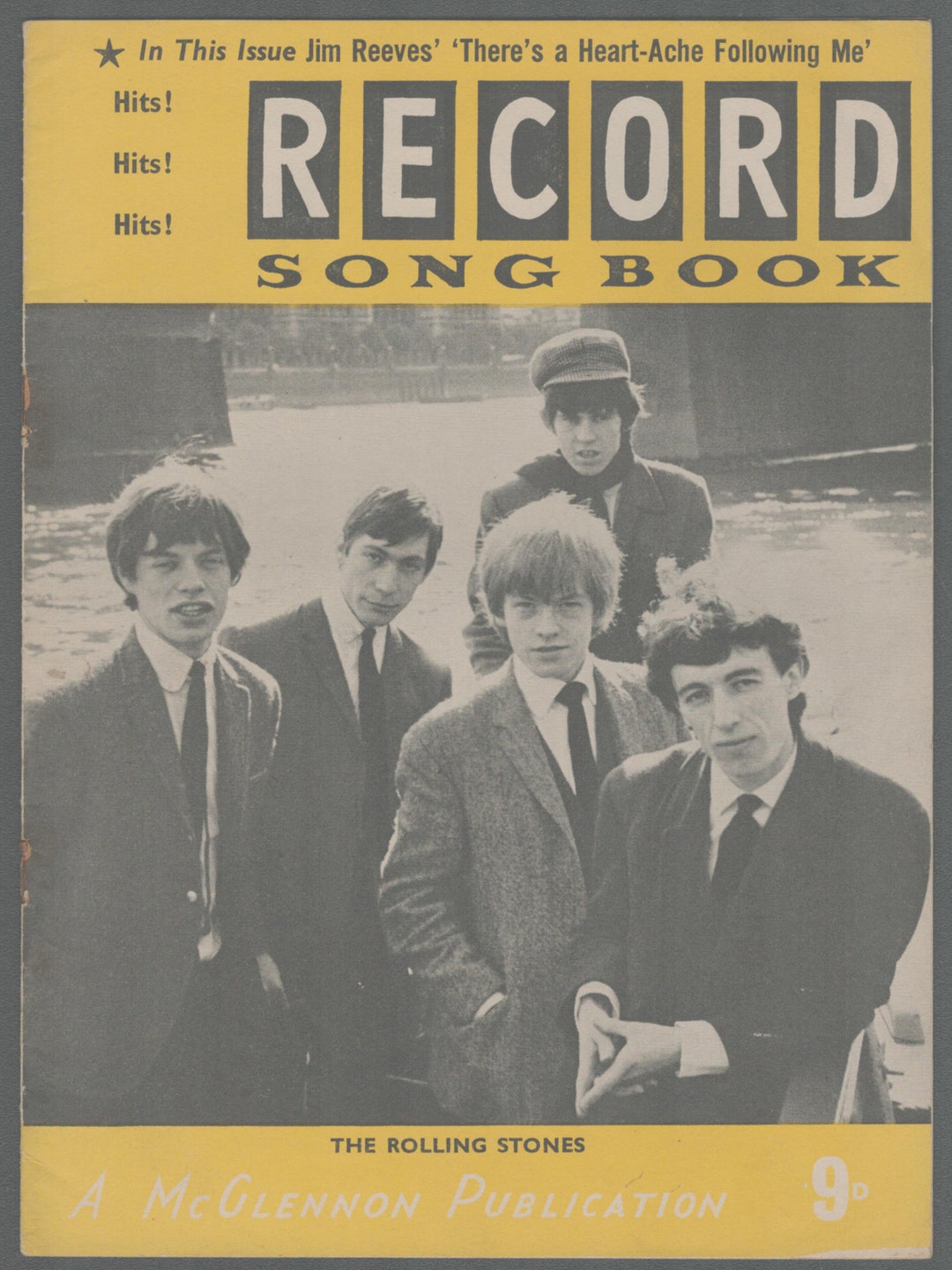 The Rolling Stones Record Song Book 1964 Original Music Magazine Gift ...