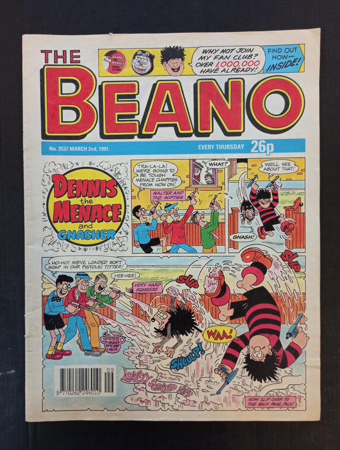 Beano 1991 Back Issues UK Original British Vintage Comics Magazine ...