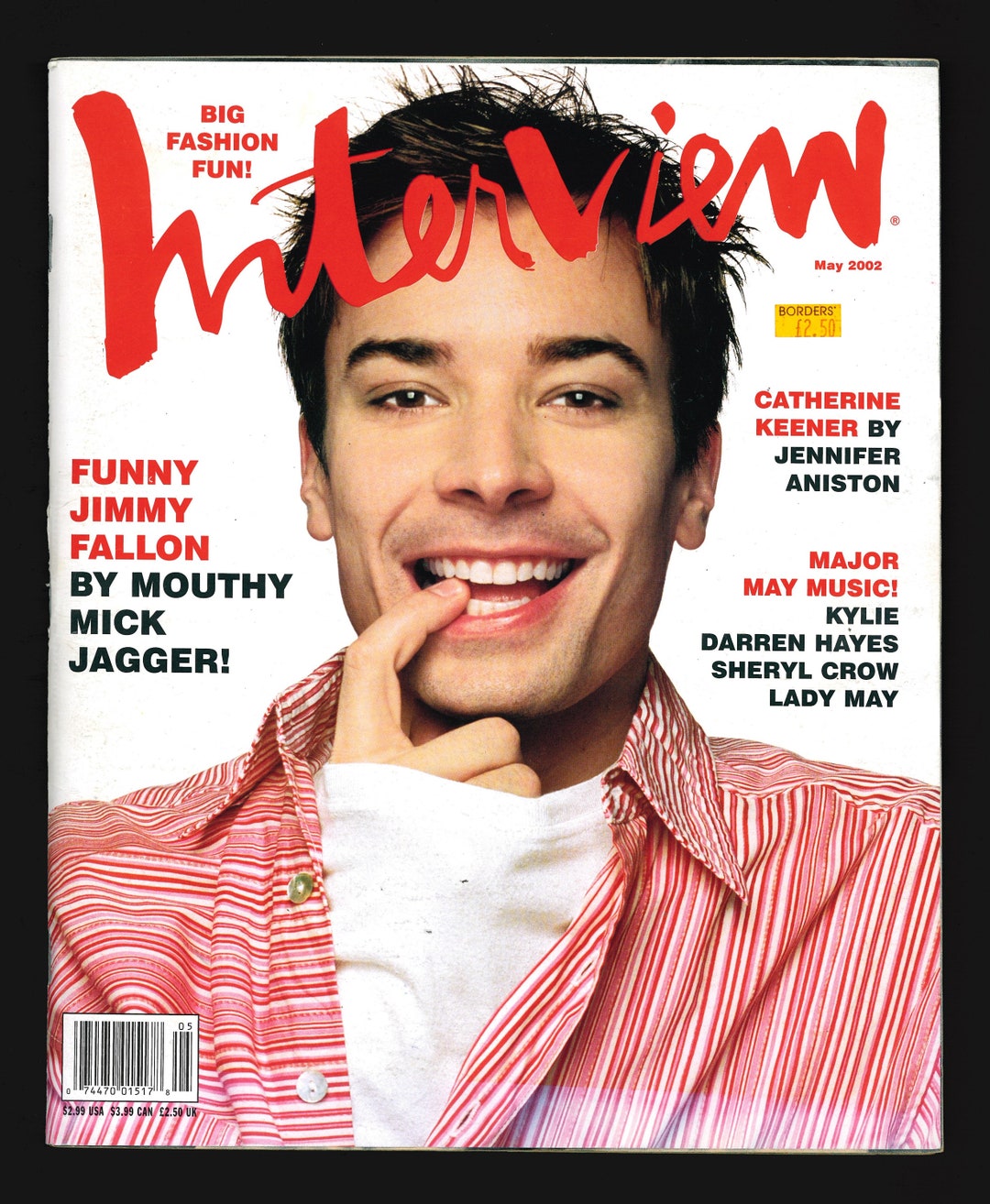 Interview US May 2002 Jimmy Fallon Catherine Keener Kylie Minogue ...