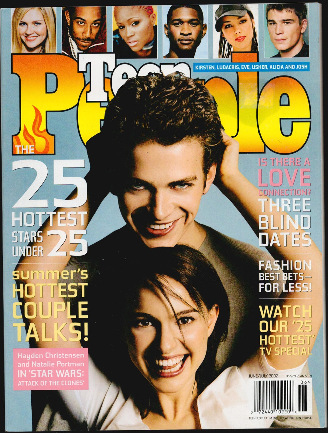 Teen People June July 2002 US Original Celebrity and Entertainment ...