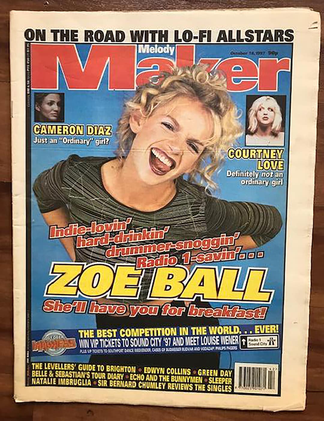 Melody Maker Oct 18 1997 British Pop Newspaper Music and Artistes ...