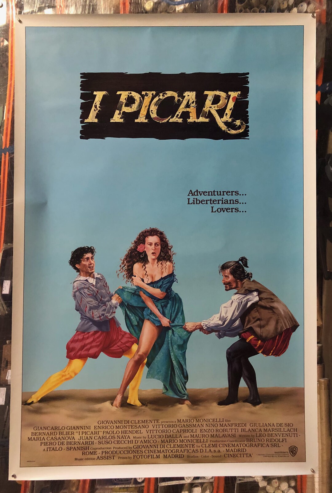 I Picari, 1987 US 1 Sheet Movie Poster - Etsy