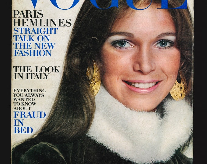 Vogue US Sept 15 1970 Original Vintage Fashion Magazine - Etsy