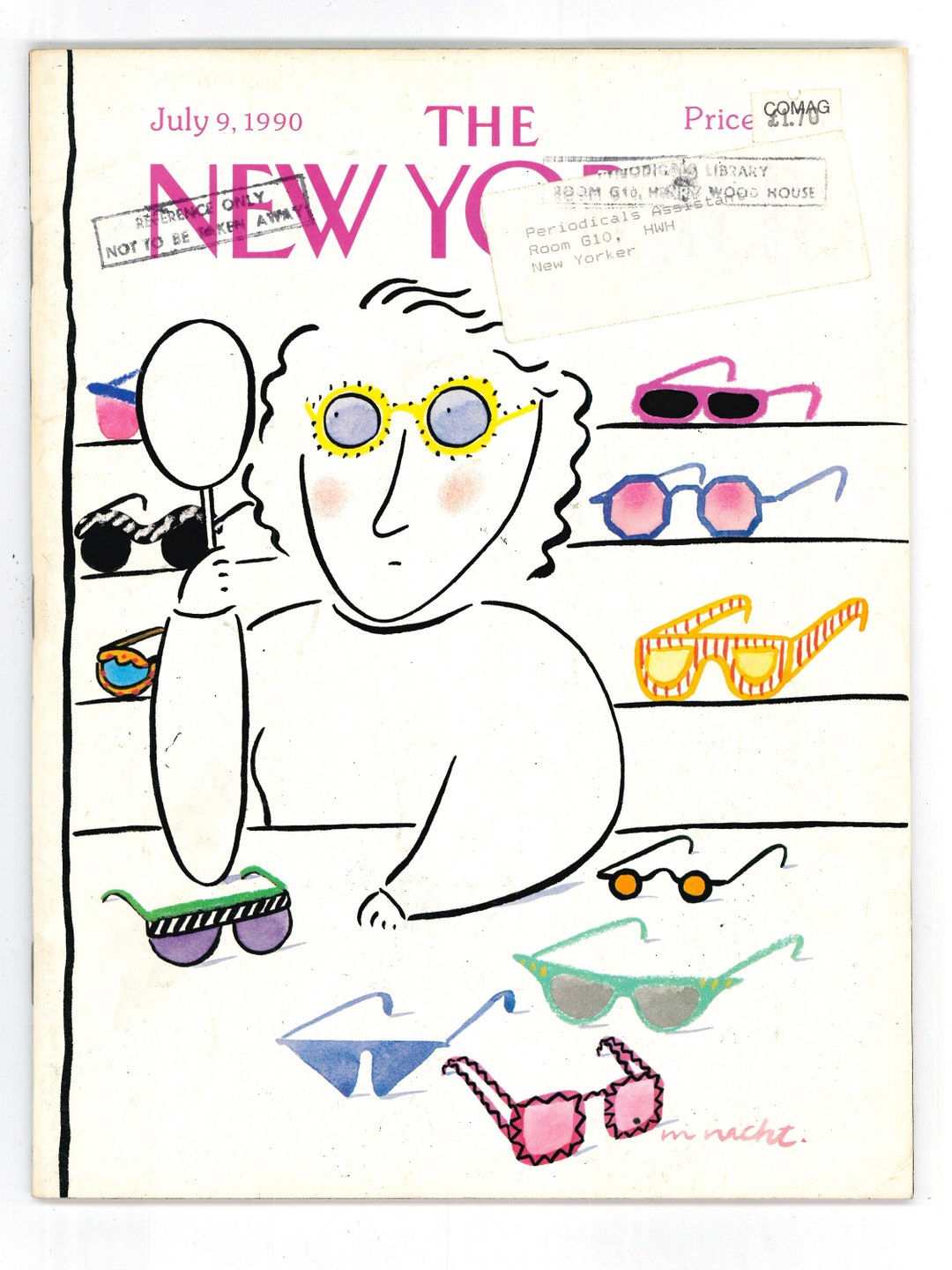 The New Yorker Full Magazine July 9 1990 Different Shades by Merlc ...