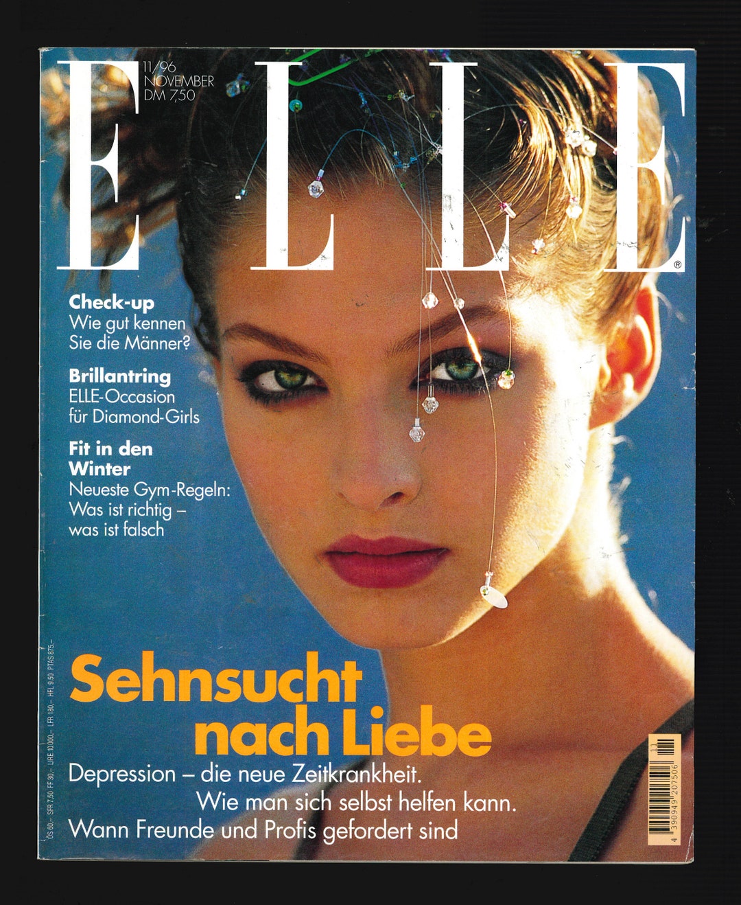 Elle Nov 1996 German Edition Vintage Magazine - Etsy
