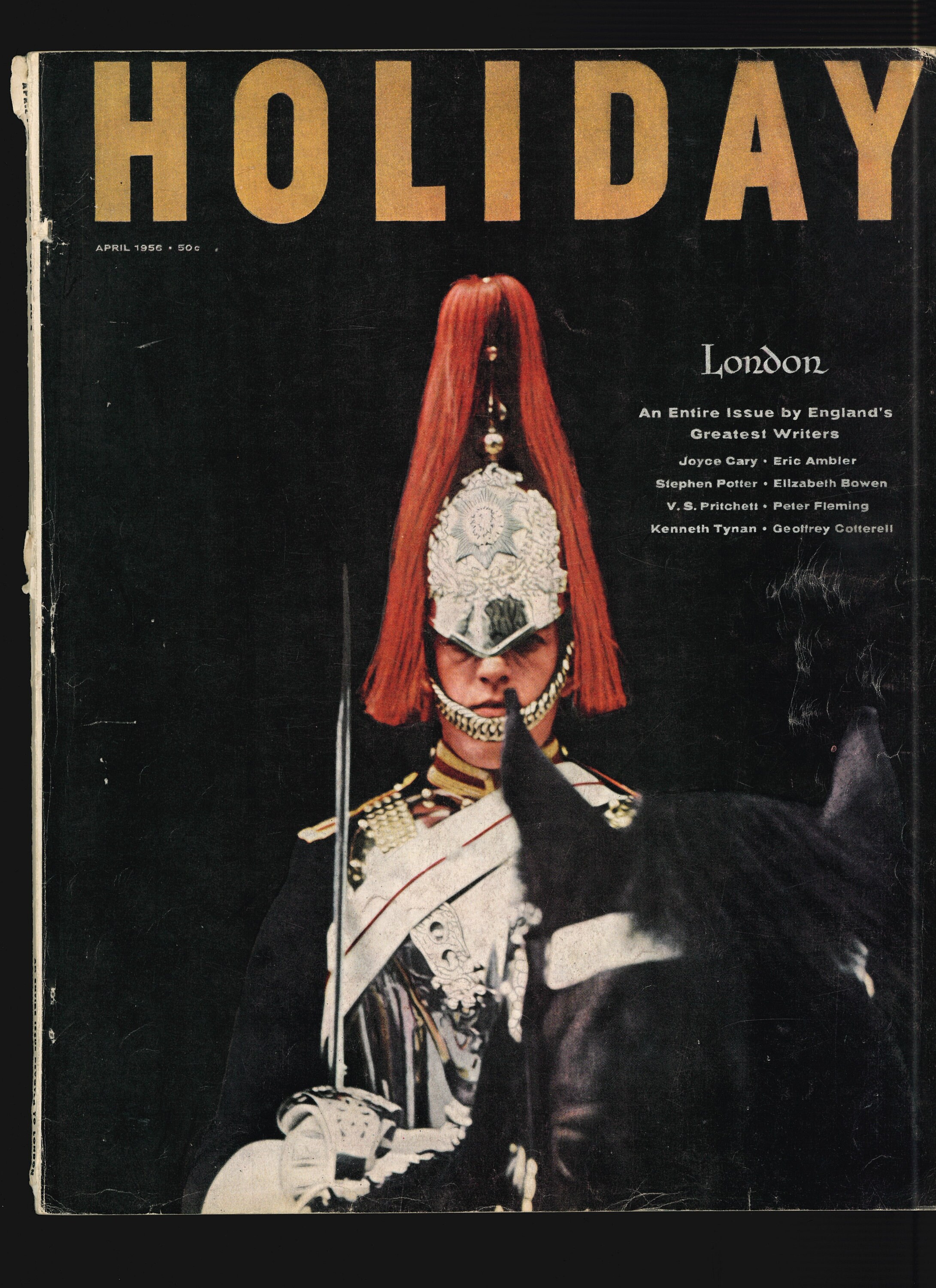 Holiday April 1956 US Original Vintage Magazine Featuring England’s ...