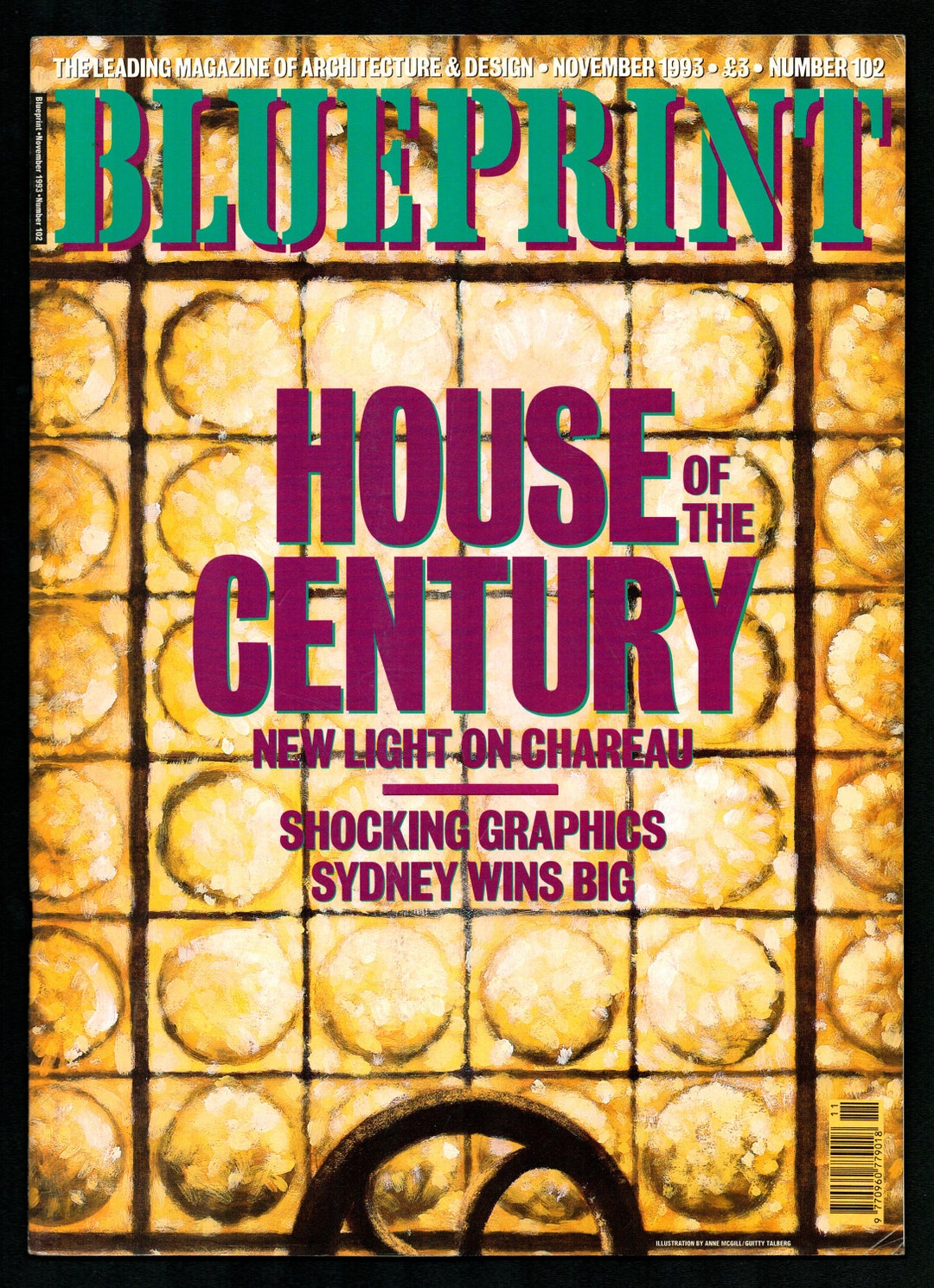 Blueprint No 102 Nov 1993 Architecture and Design Magazine - Etsy