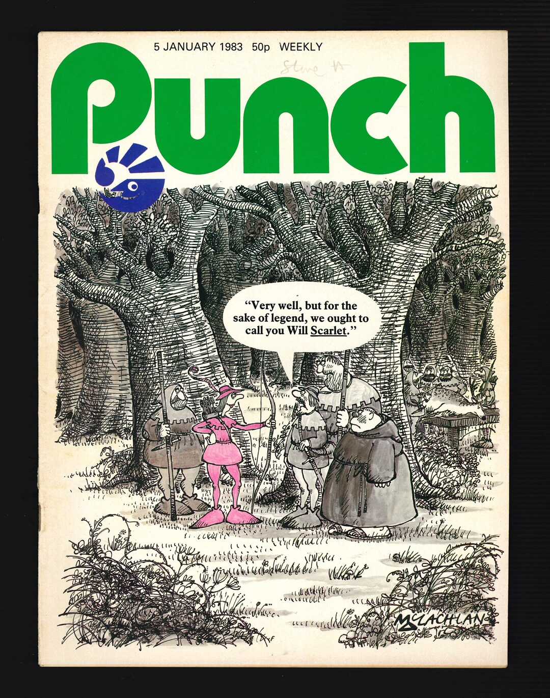 Punch Jan 1983 Bundle of 4 Copies Vintage Original Satire Magazine - Etsy