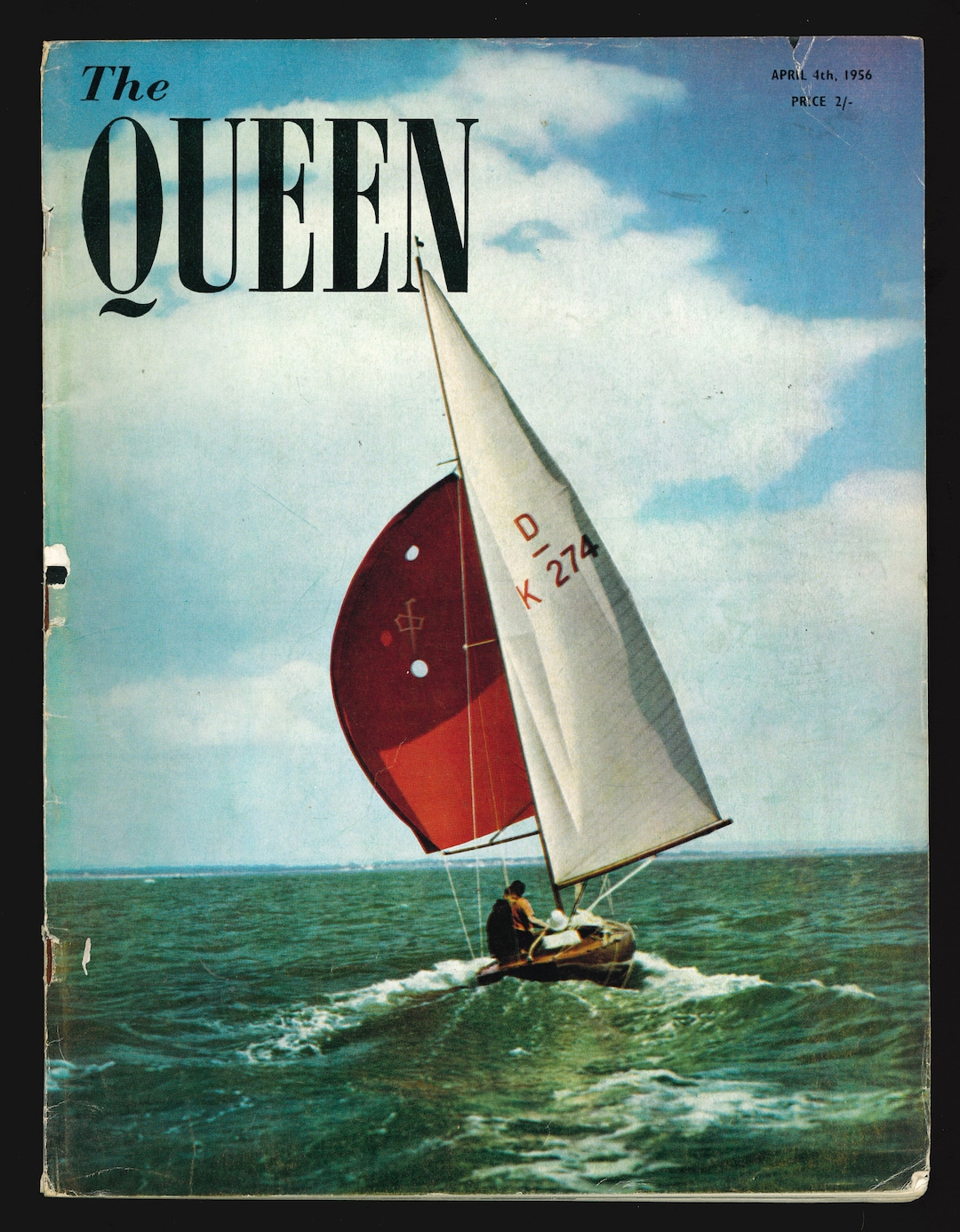 Queen Magazine April 4 1956 Original Vintage Fashion Magazine - Etsy