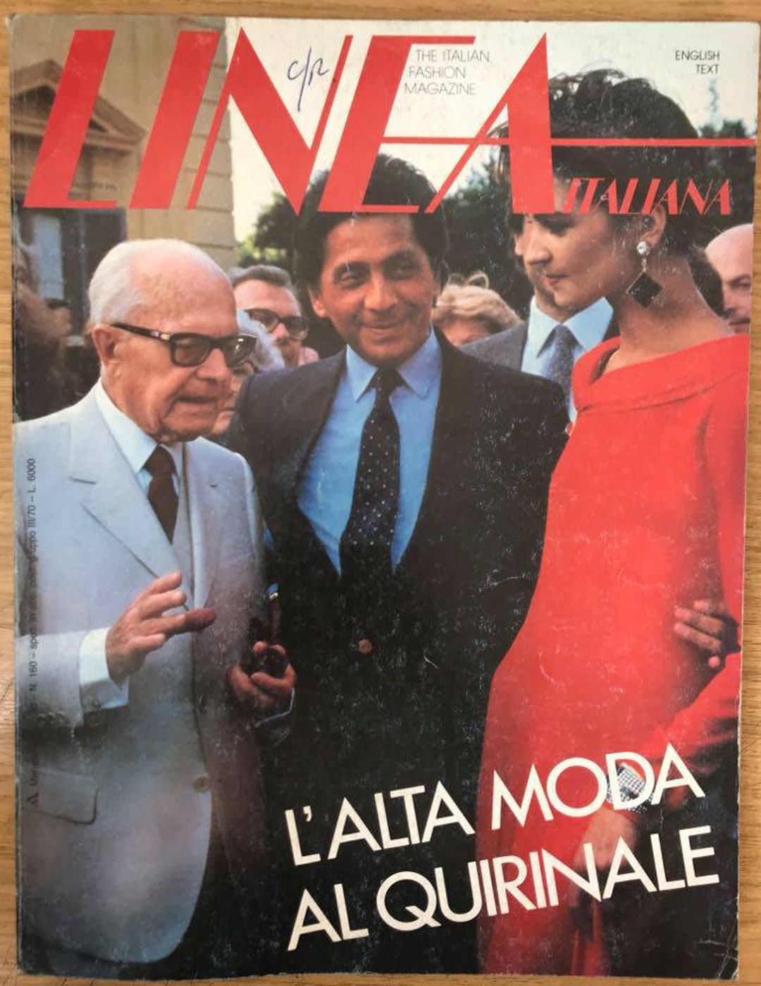 Linea Italiana Mensile Anno 20 No 160 Sept 1984 Arnoldo Mondadori ...