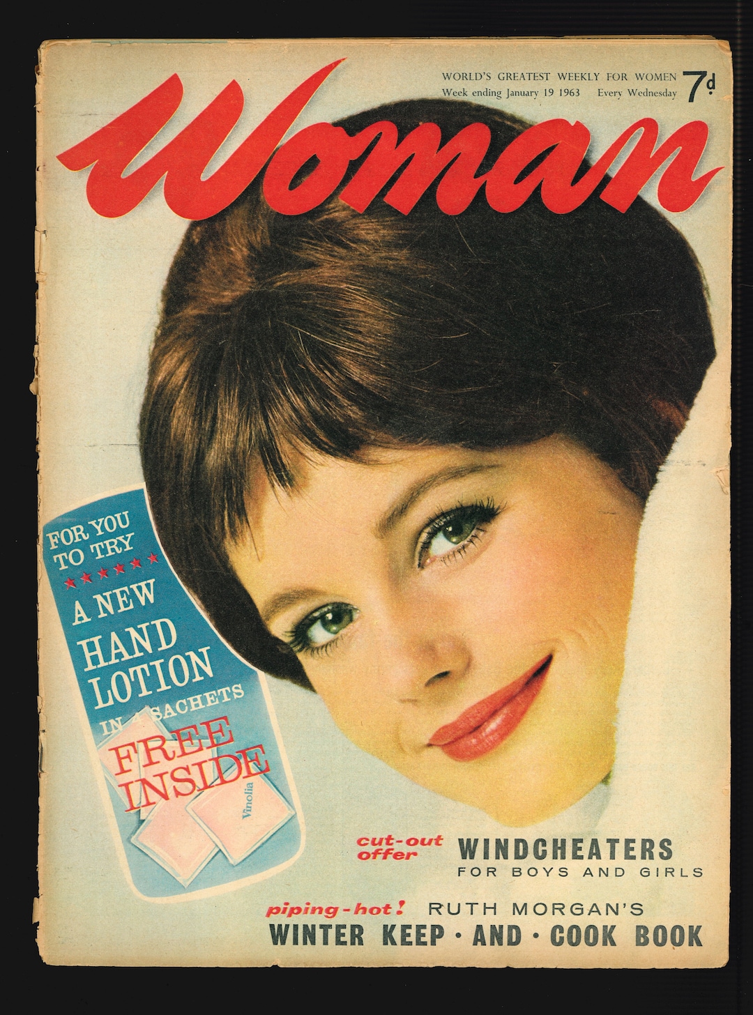 Woman Jan 19 1963 Vintage Magazine Fashion Beauty Windcheaters - Etsy