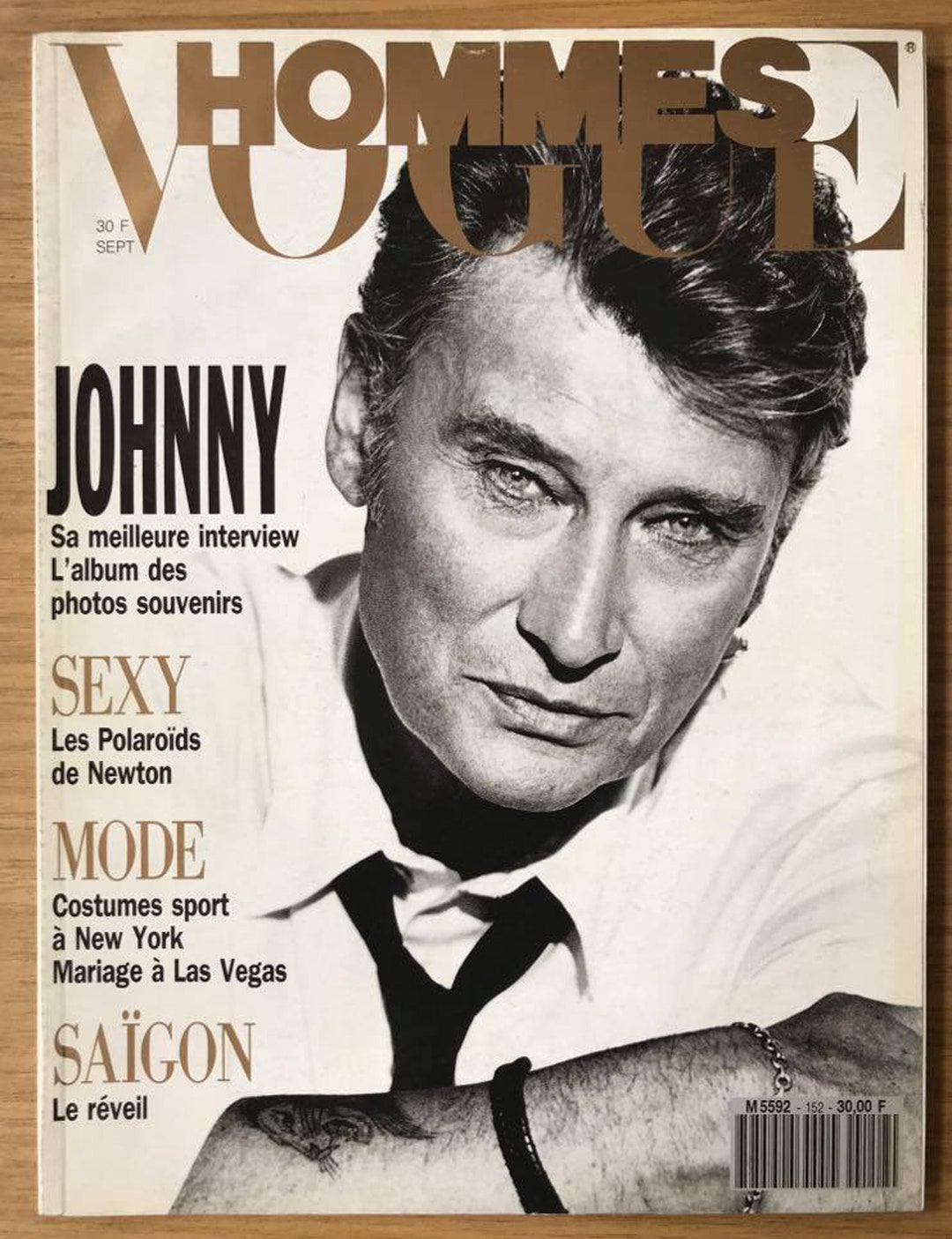Vogue Hommes No 152 Sept 1992 Paris French Original Mens Fashion ...