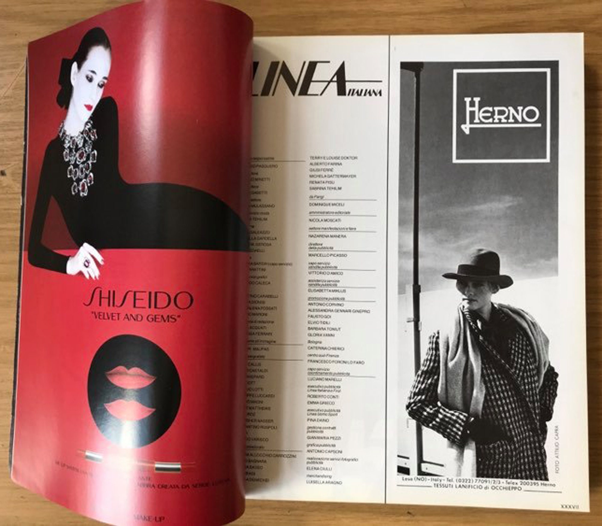 Linea Italiana Mensile Anno 20 No 162 Oct 1984 Arnoldo | Etsy