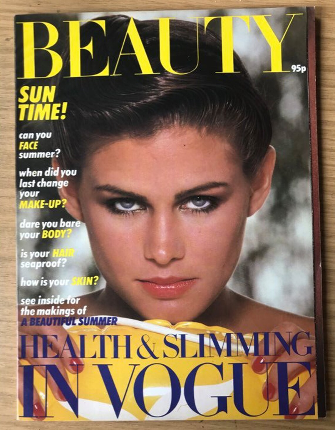 Beauty in Vogue UK Summer 1978 British Original Vintage - Etsy