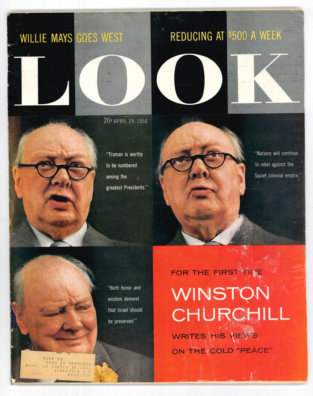 Look 1958 Feb - Nov Issues Original Vintage Magazine - Etsy