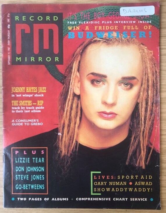 Record Mirror Sept 19 1987 UK British Original Vintage Music - Etsy