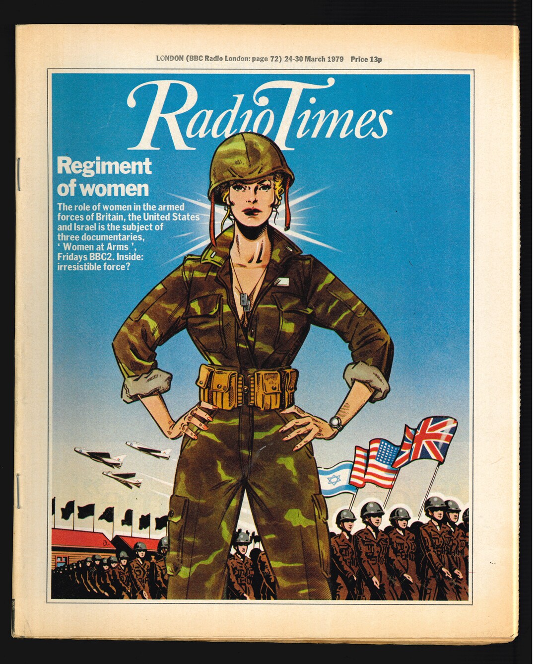 Radio Times March 24-30 1979 Original Vintage Magazine Regiment of ...