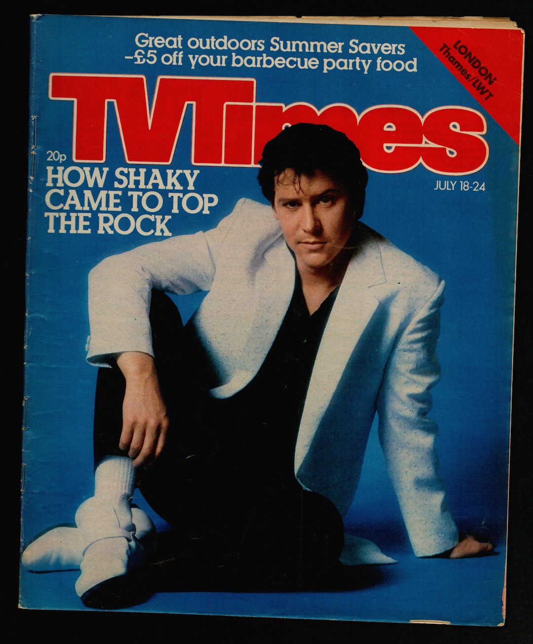 TV Times July 18-24 1981 London Thames /LWT Original Vintage Magazine ...