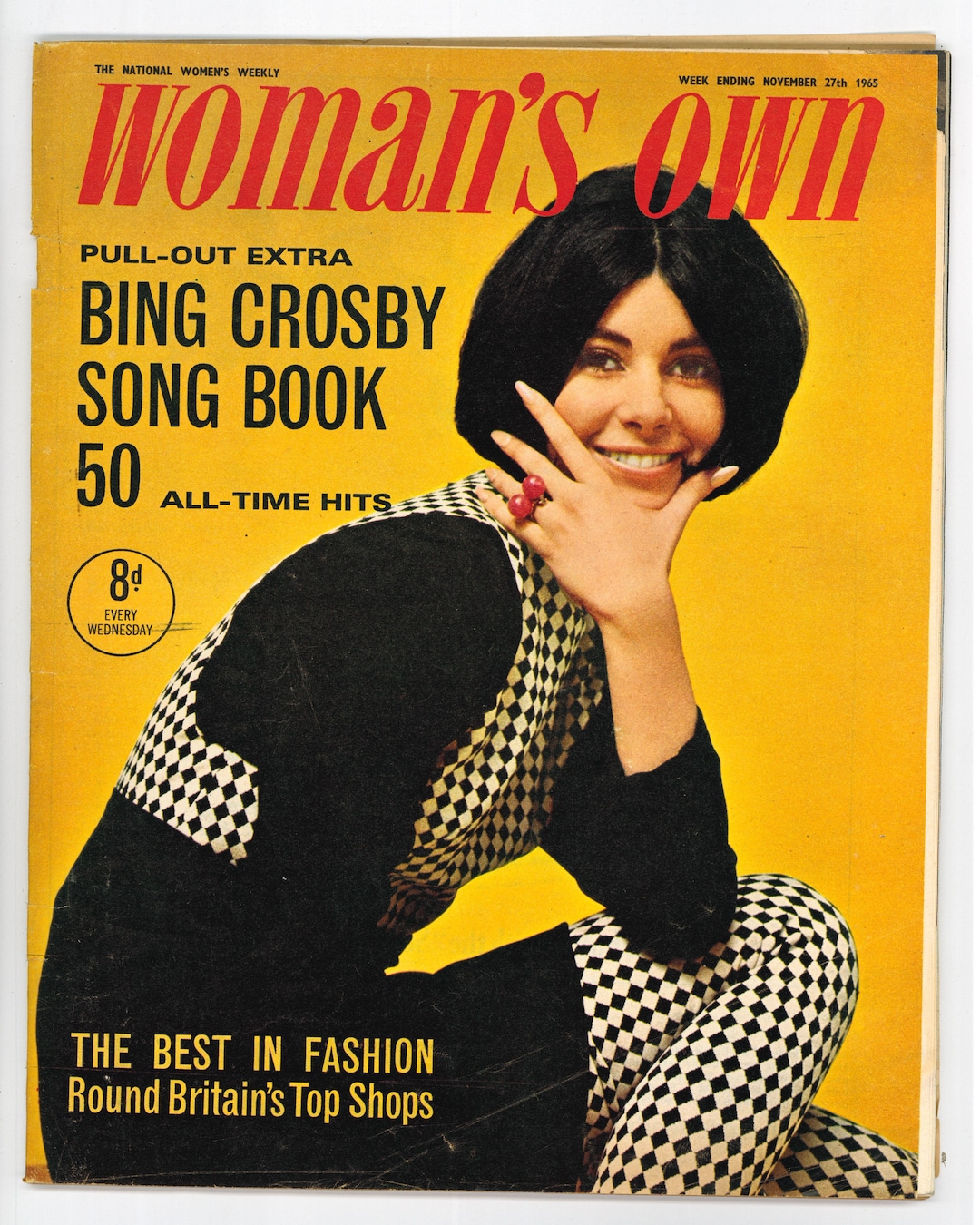 Woman's Own Nov 27 1965 Original British Vintage Weekly Women Magazine ...