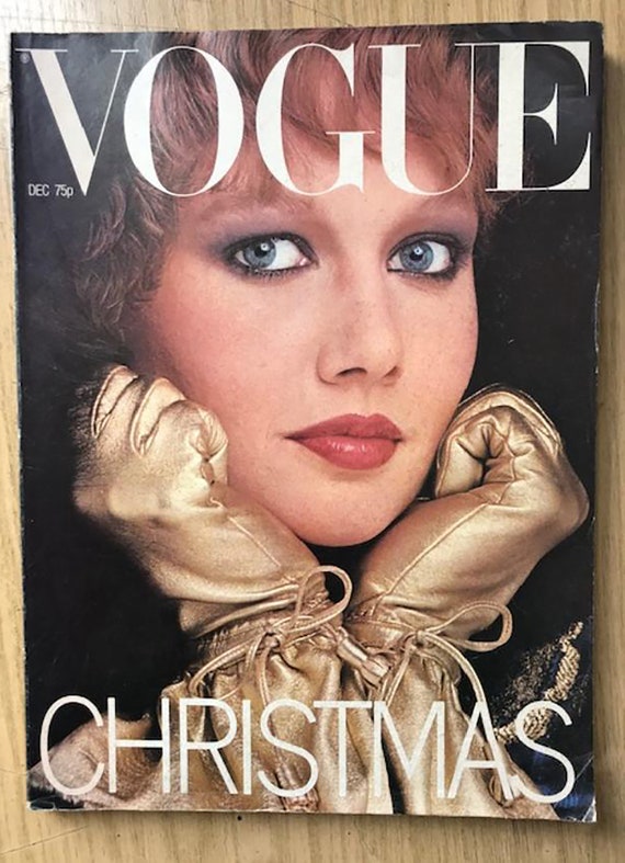 Vintage Vogue Christmas Magazine Covers
