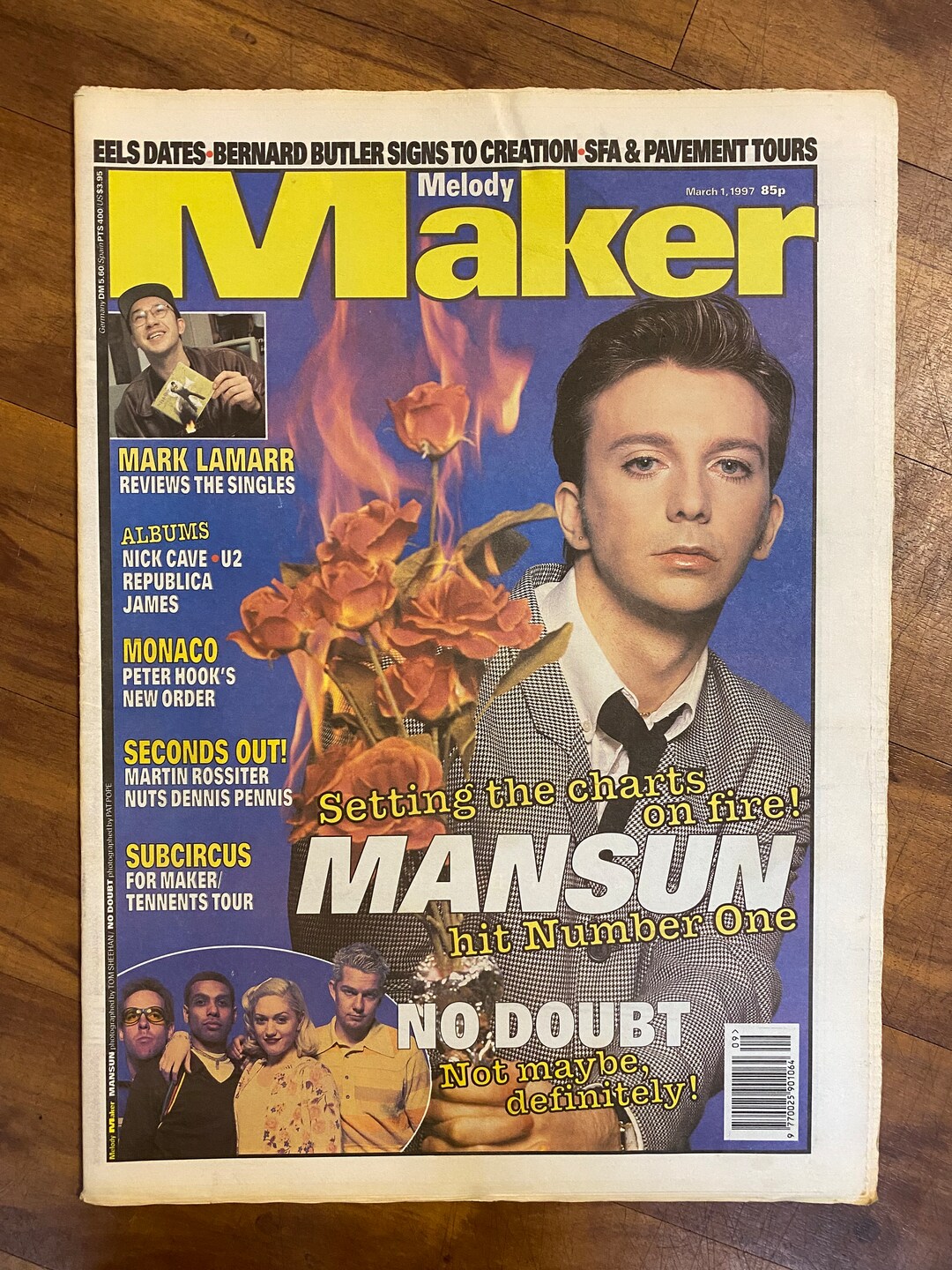 Melody Maker March 1 1997 Original British Pop Newspaper - Etsy