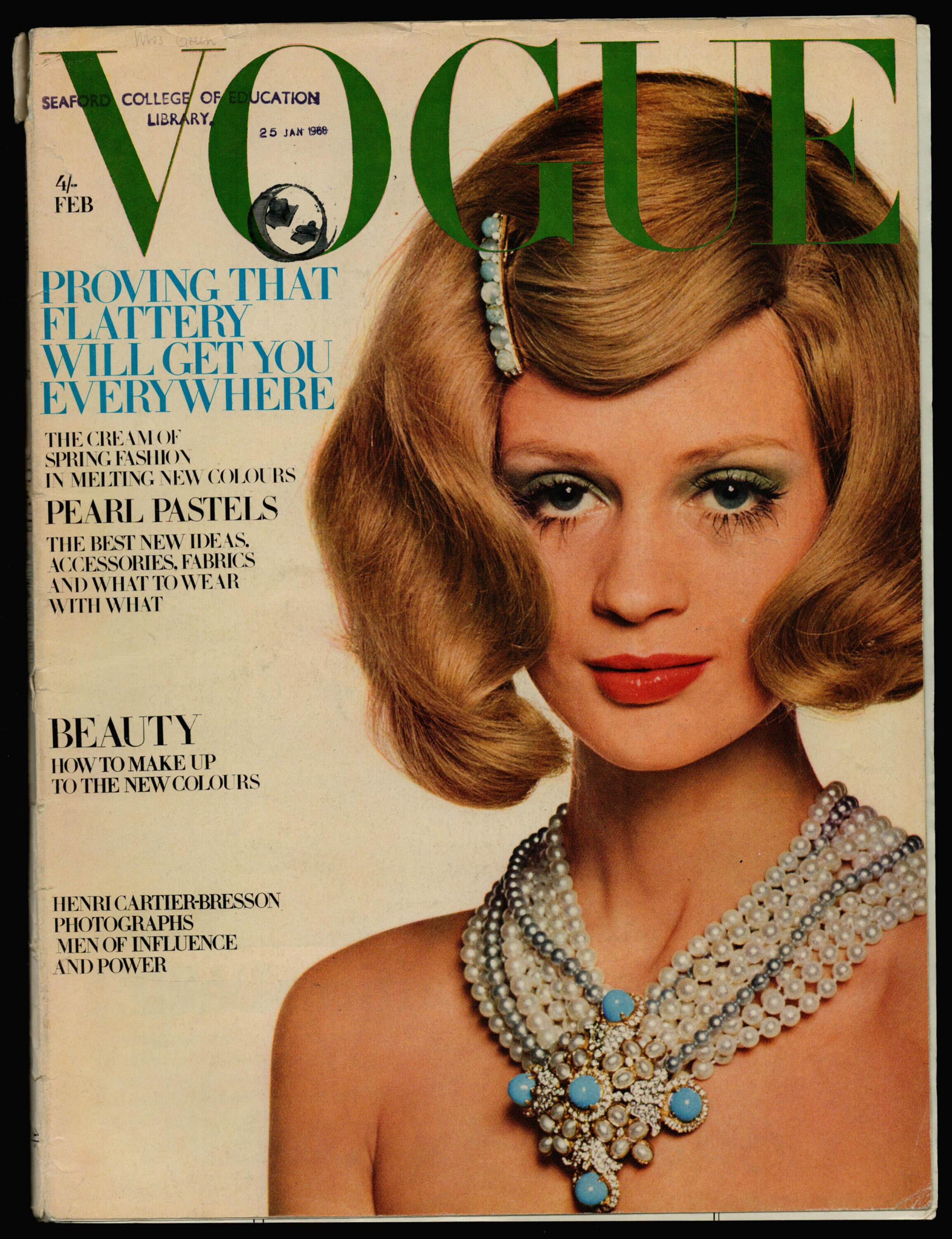 Vogue UK Feb 1968 Celia Hammond David Bailey Henri Cartier-bresson - Etsy