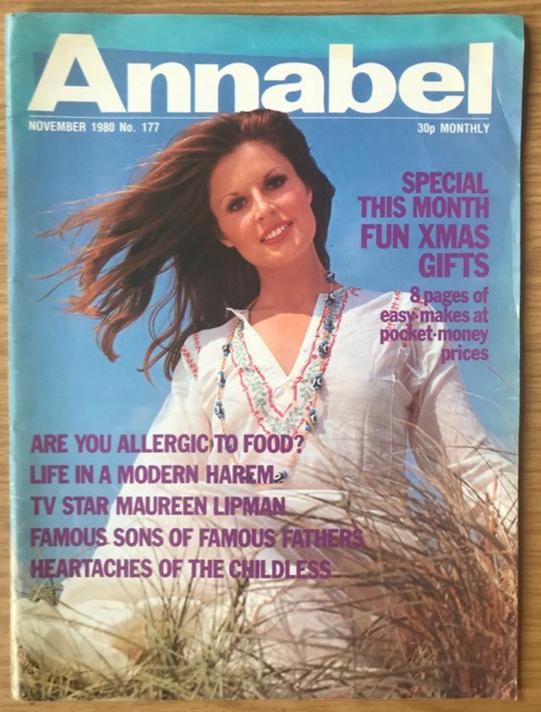 Annabel Nov 1980 No 177 UK British Original Rare Retro Vintage - Etsy