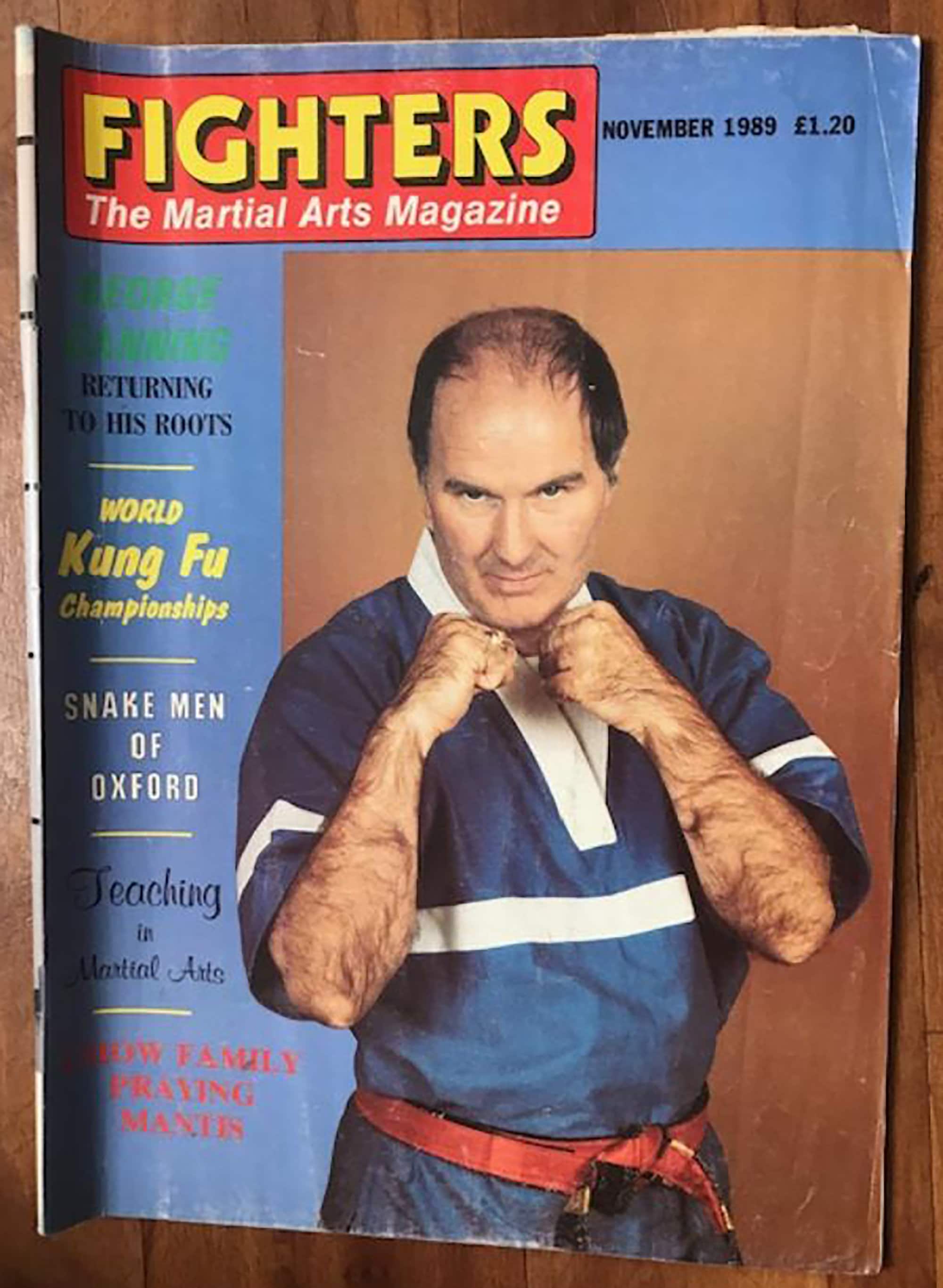 Fighters Nov 1989 Martial Arts Magazine World Kung Fu - Etsy UK