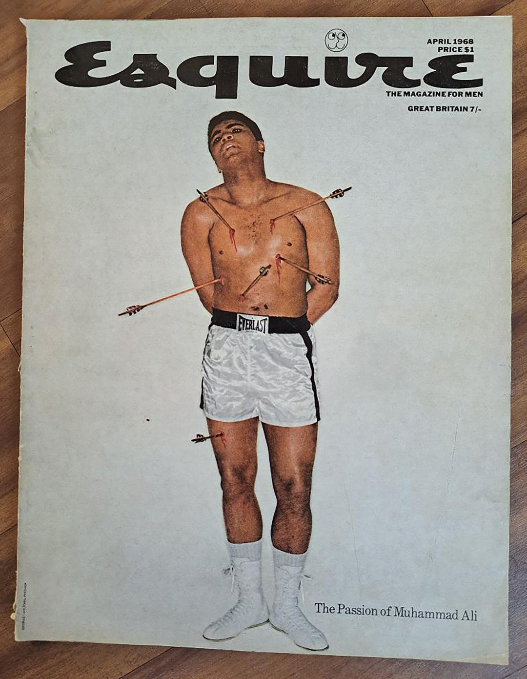 Esquire April 1968 Muhammad Ali GEORGE LOIS Vietnam SOUL Carl Fischer ...