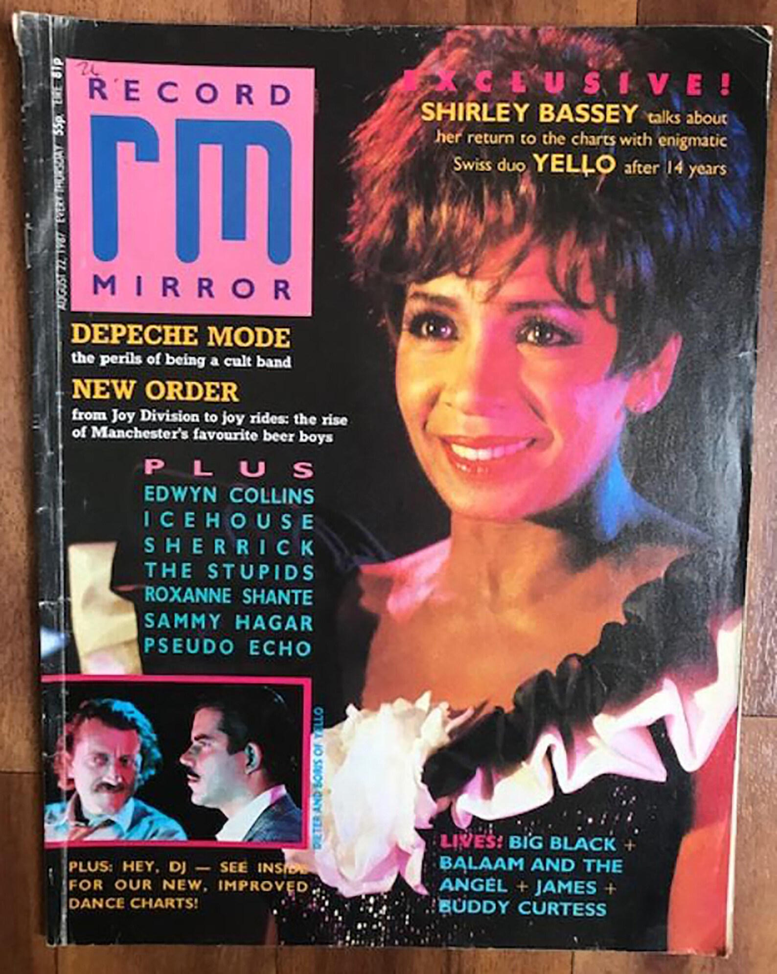 Record Mirror Aug 22 1987 Original Music Magazine Top 100 - Etsy