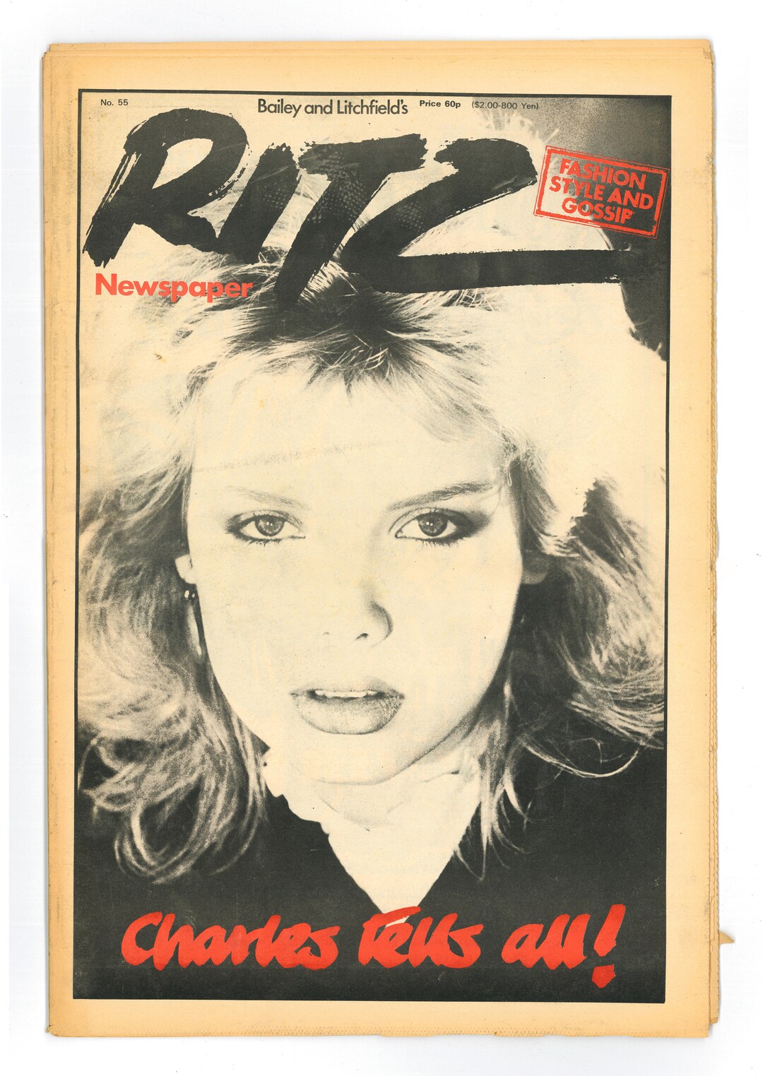 Ritz No 55 1981 David Bailey and David Litchfield Fashion Entertainment ...