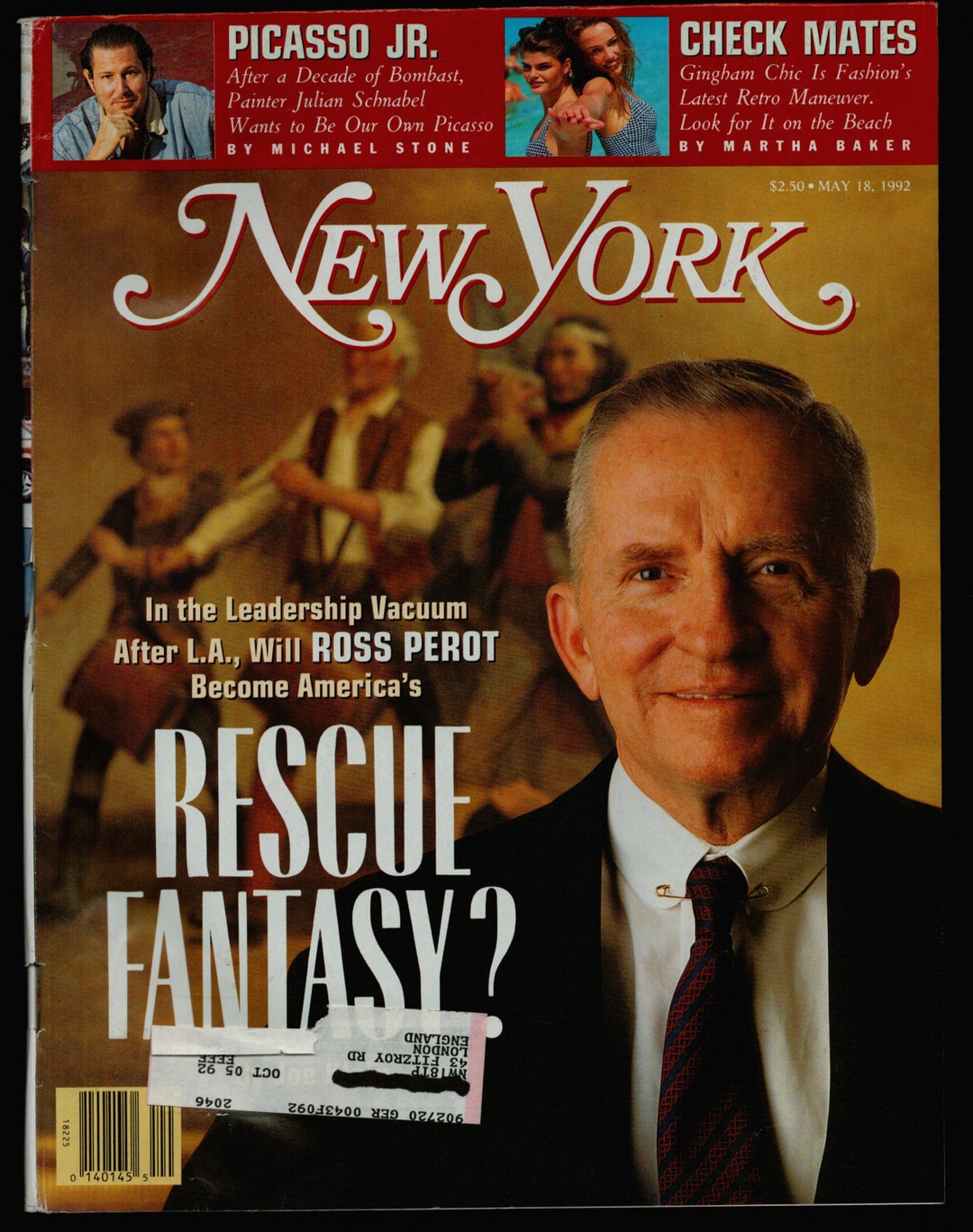 New York Magazine May 18 1992 Ross Perot - Etsy