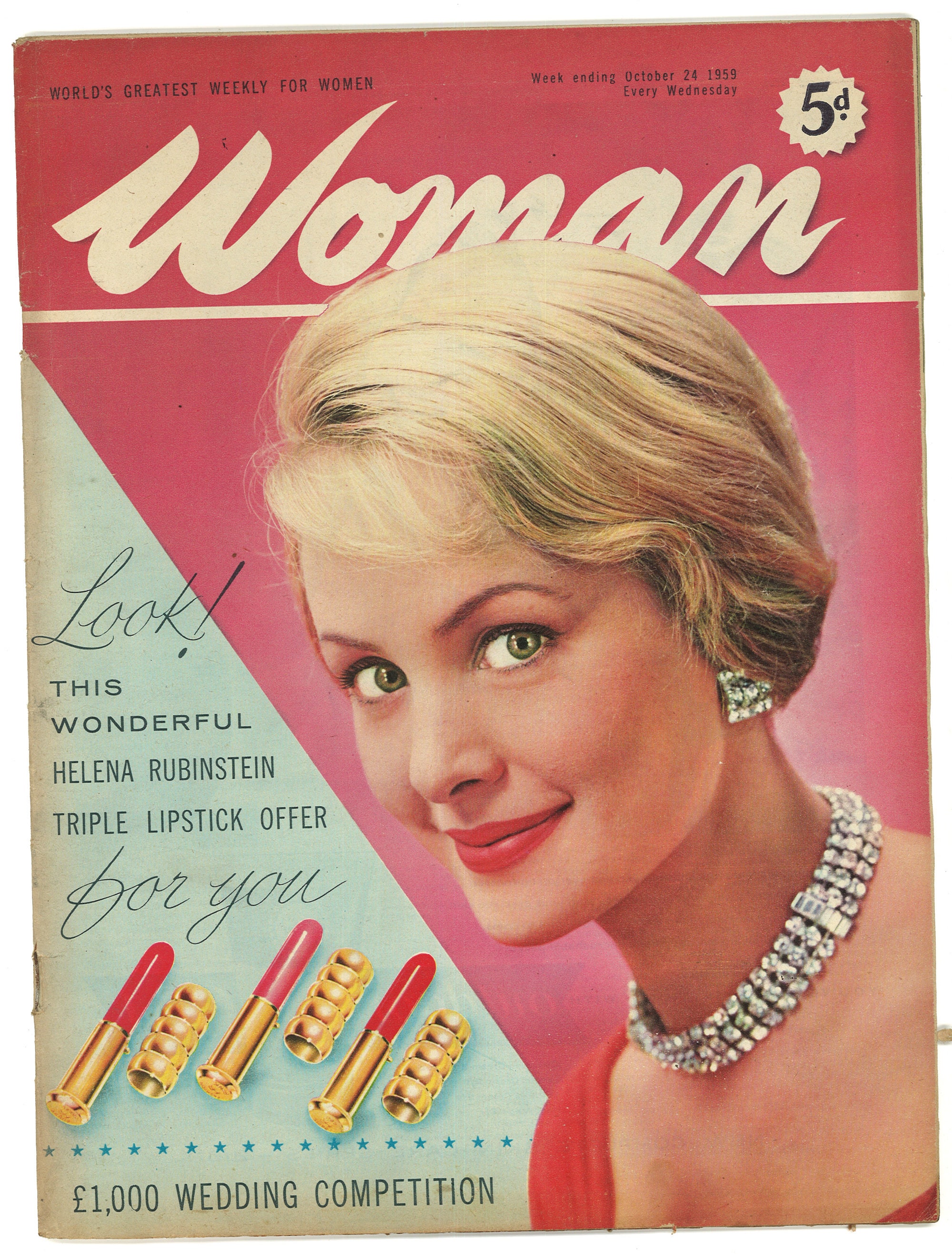 Mujer Oct 24 1959 Original British Vintage Weekly Women - Etsy España