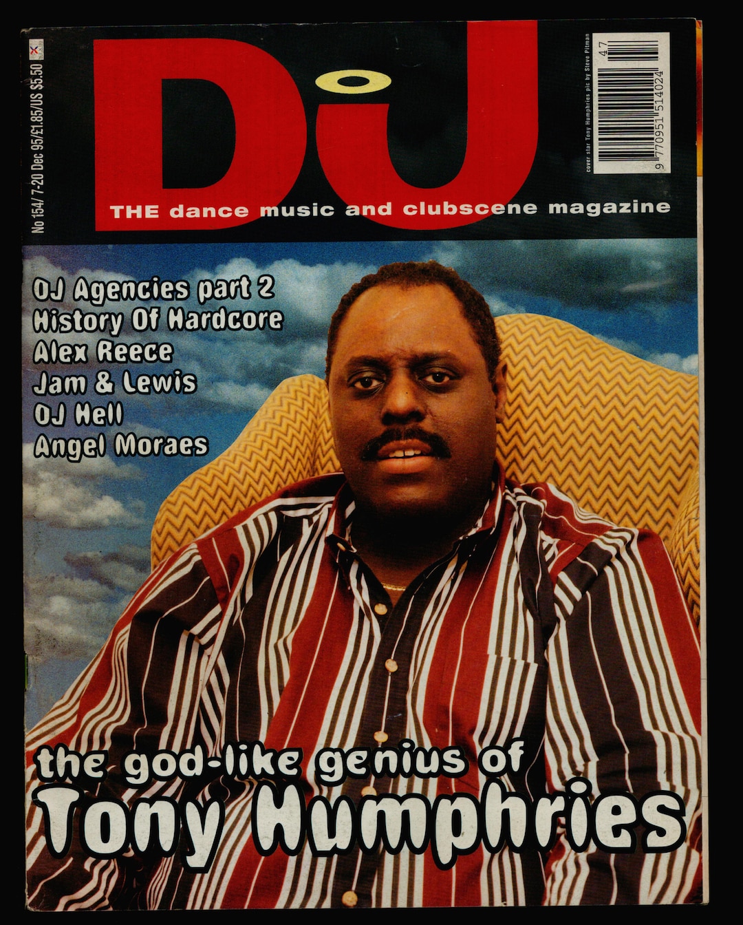DJ Magazine No 154 Dec 7-20 1995 Dance Music and Clubscene Magazine ...