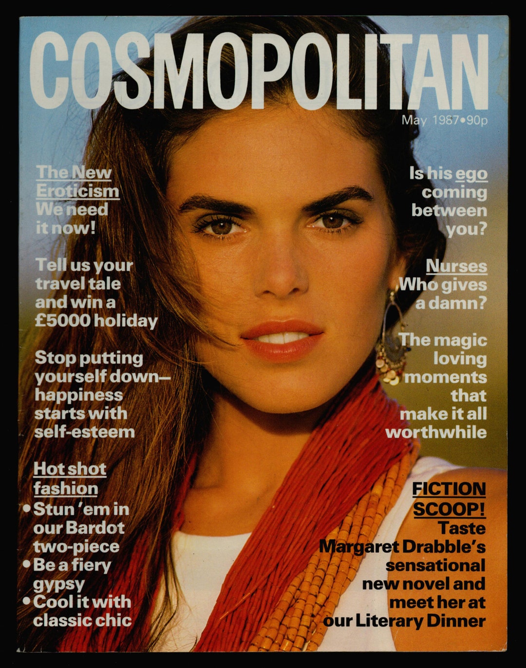 Cosmopolitan UK May 1987 British Original Vintage Fashion Magazine ...