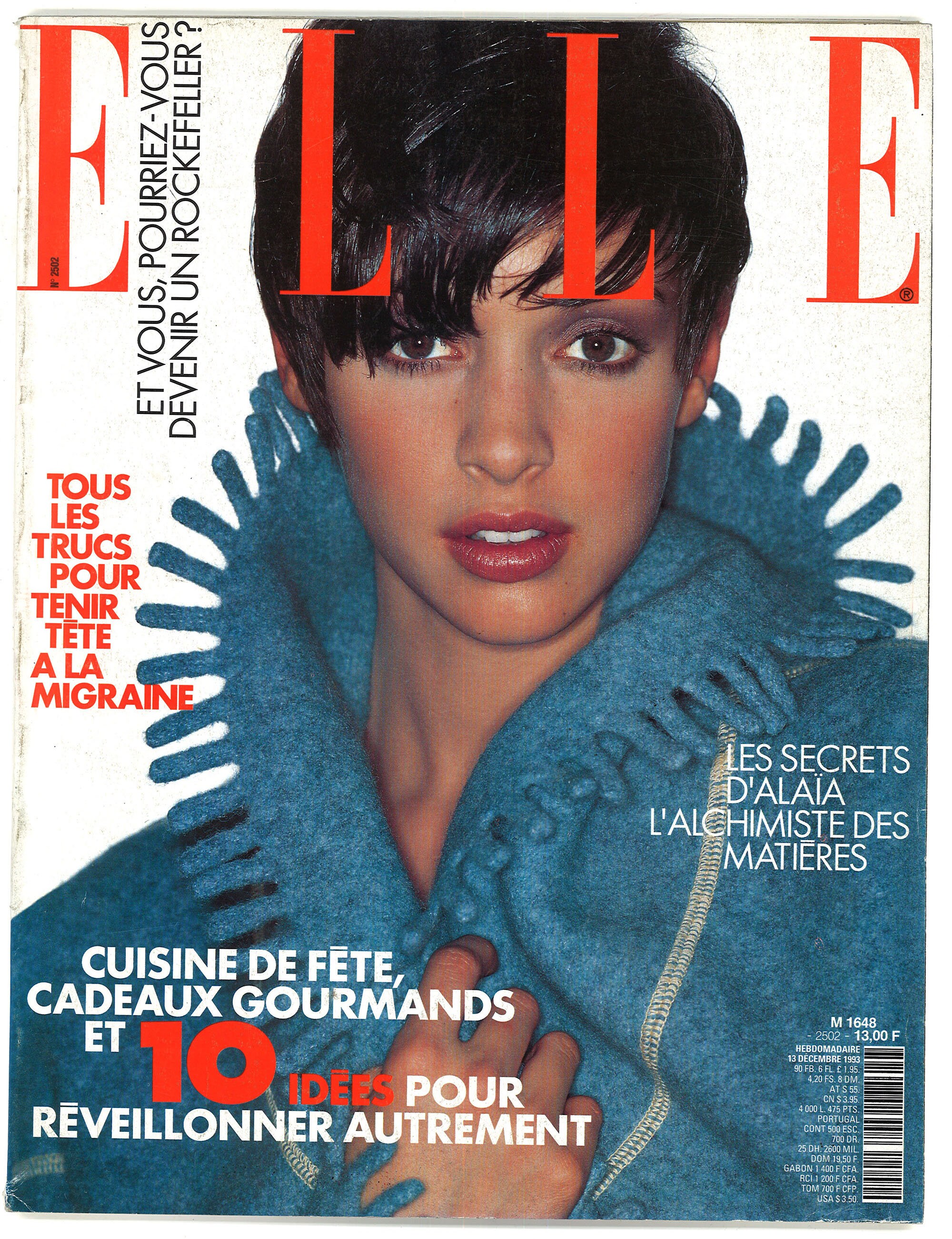 Elle no 2502 Dec 13 1993 French France Paris Foreign Original | Etsy