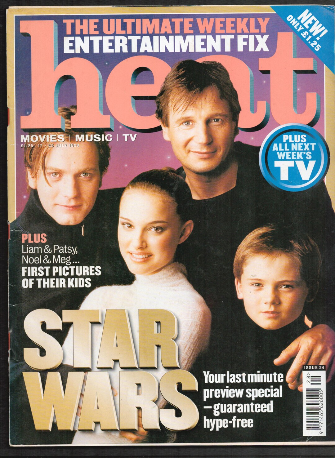 Heat 1999 X 2 Copies Original Weekly Celebrity News Movie Music TV ...