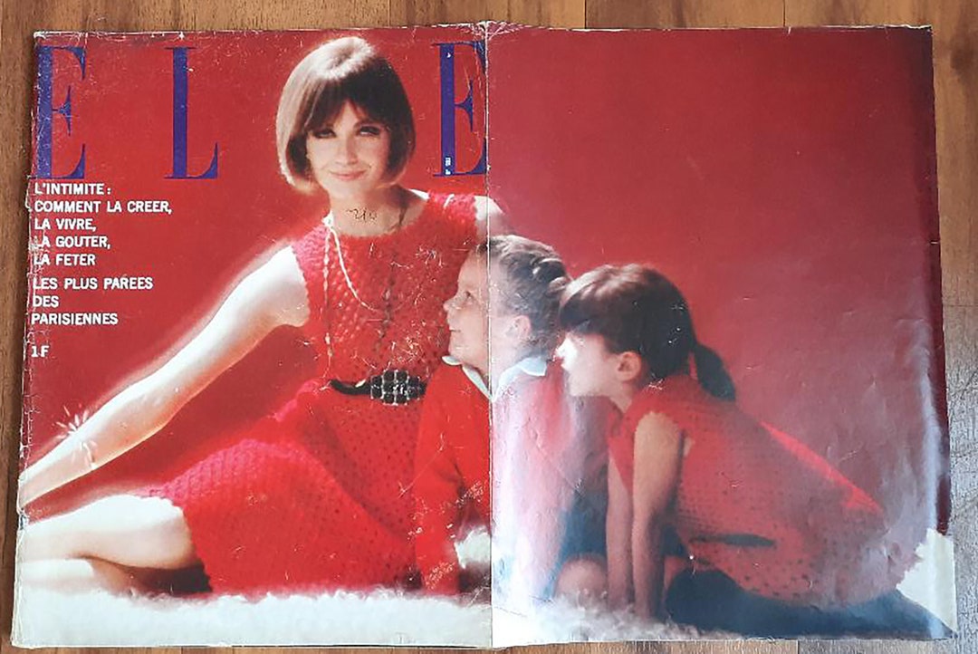Elle French Dec 17 1964 No 991 France Foreign Original Vintage Retro ...