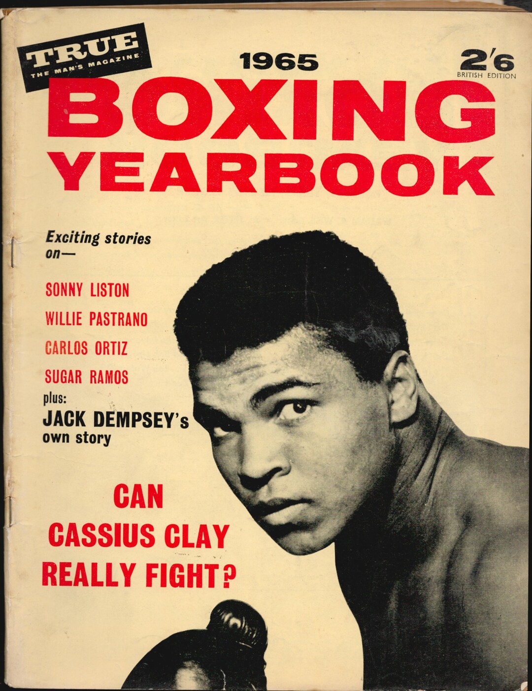 Boxing Yearbook 1965 Original Vintage Magazine Muhammad Ali Cover - Etsy