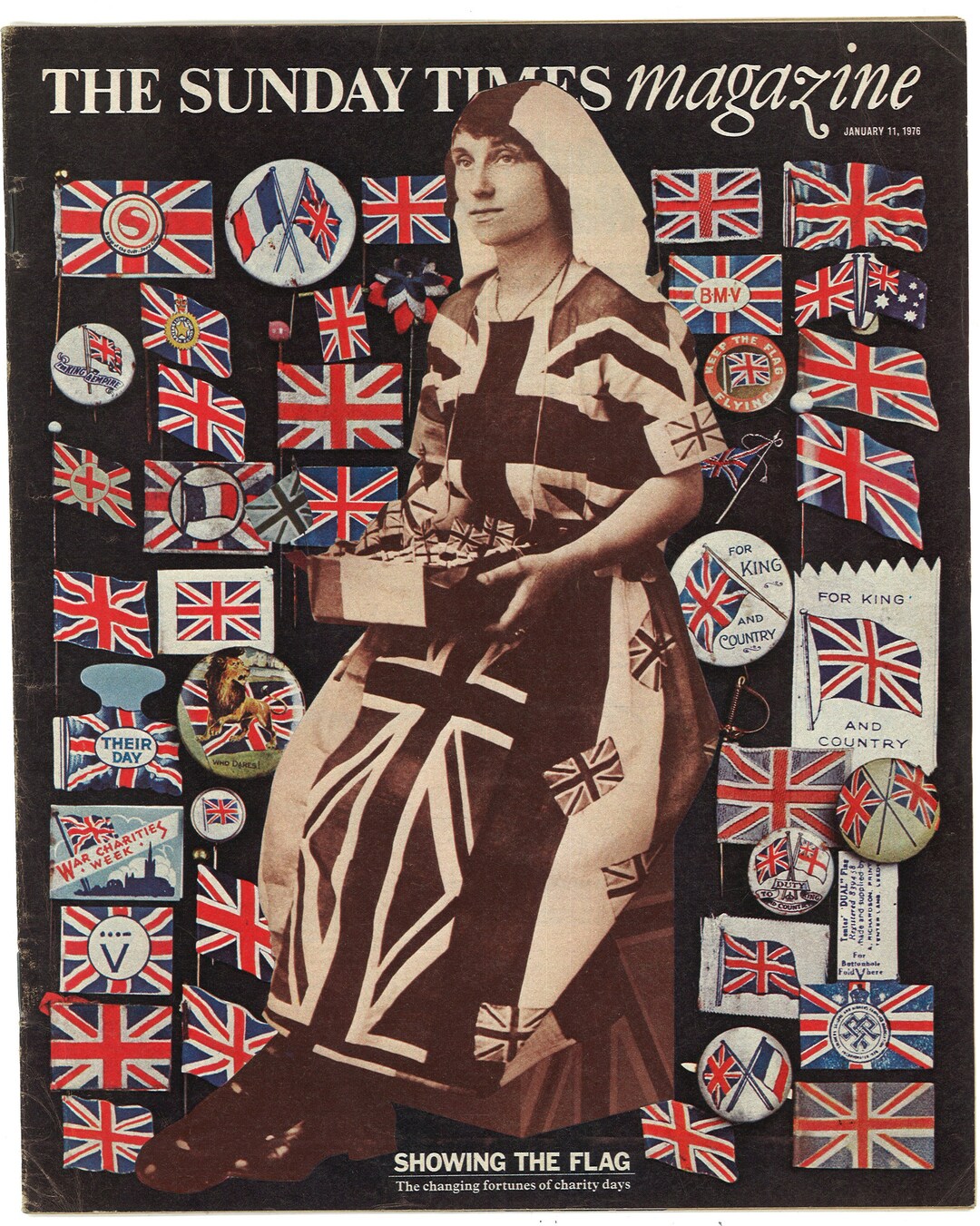 Sunday Times Supplement Jan 11 1976 Original Vintage News Magazine Gift ...