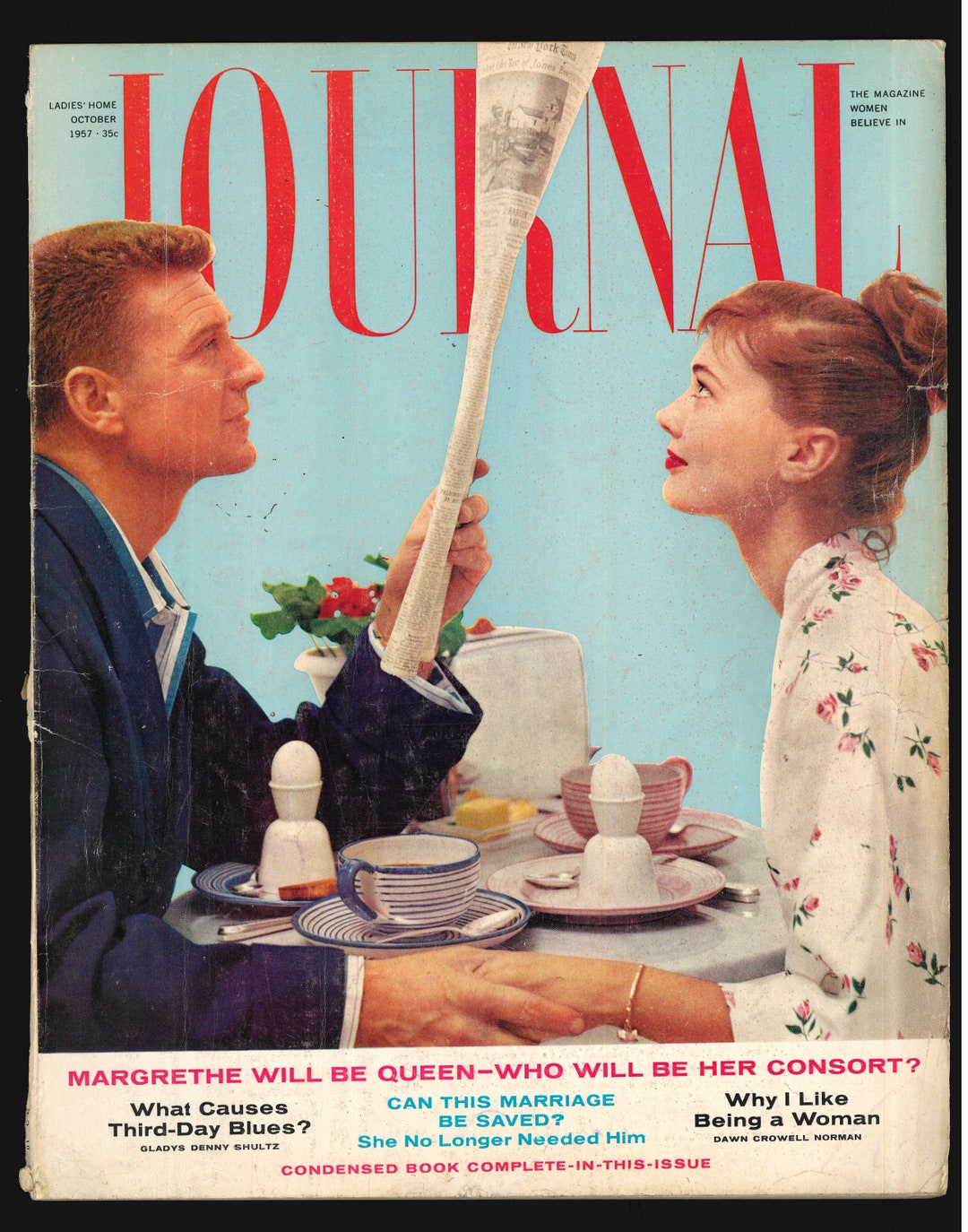 Ladies Home Journal Oct 1957 Vintage Magazine - Etsy