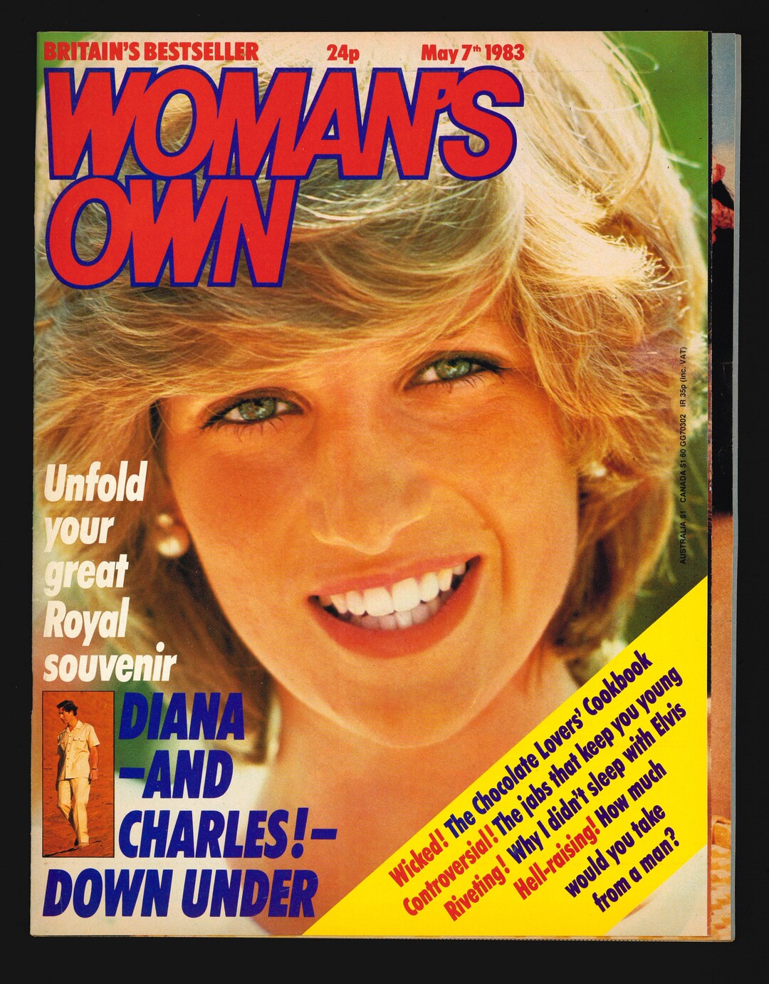 Woman's Own May 7 1983 Original British Vintage Weekly - Etsy