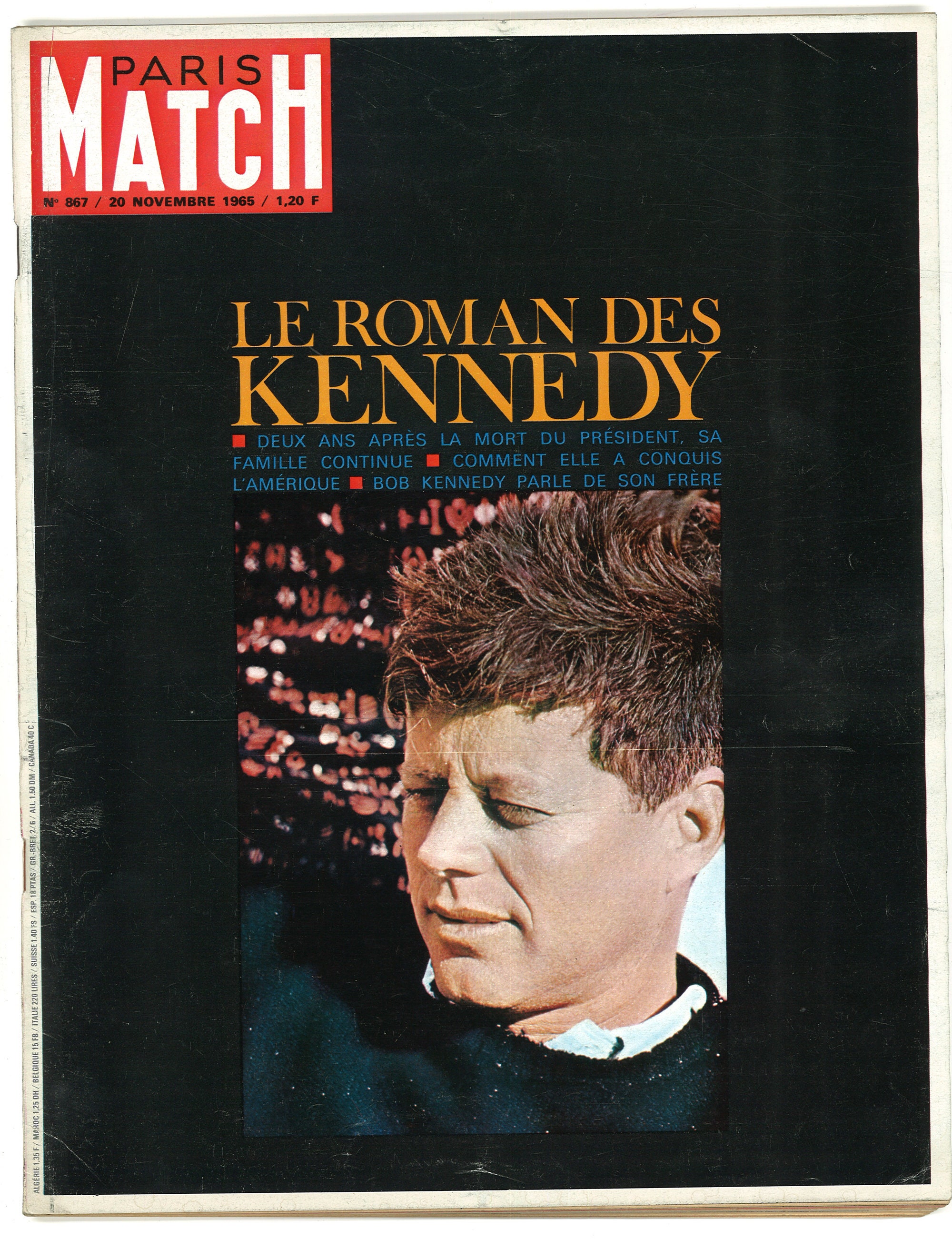 Paris Match No 867 Nov 20 1965 Original Vintage Foreign French - Etsy UK