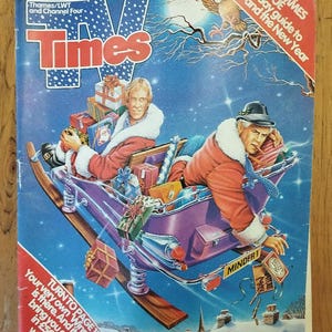 TV Times Dec 21 1985-jan 3 1986 Double Programmes Issue Christmas and ...