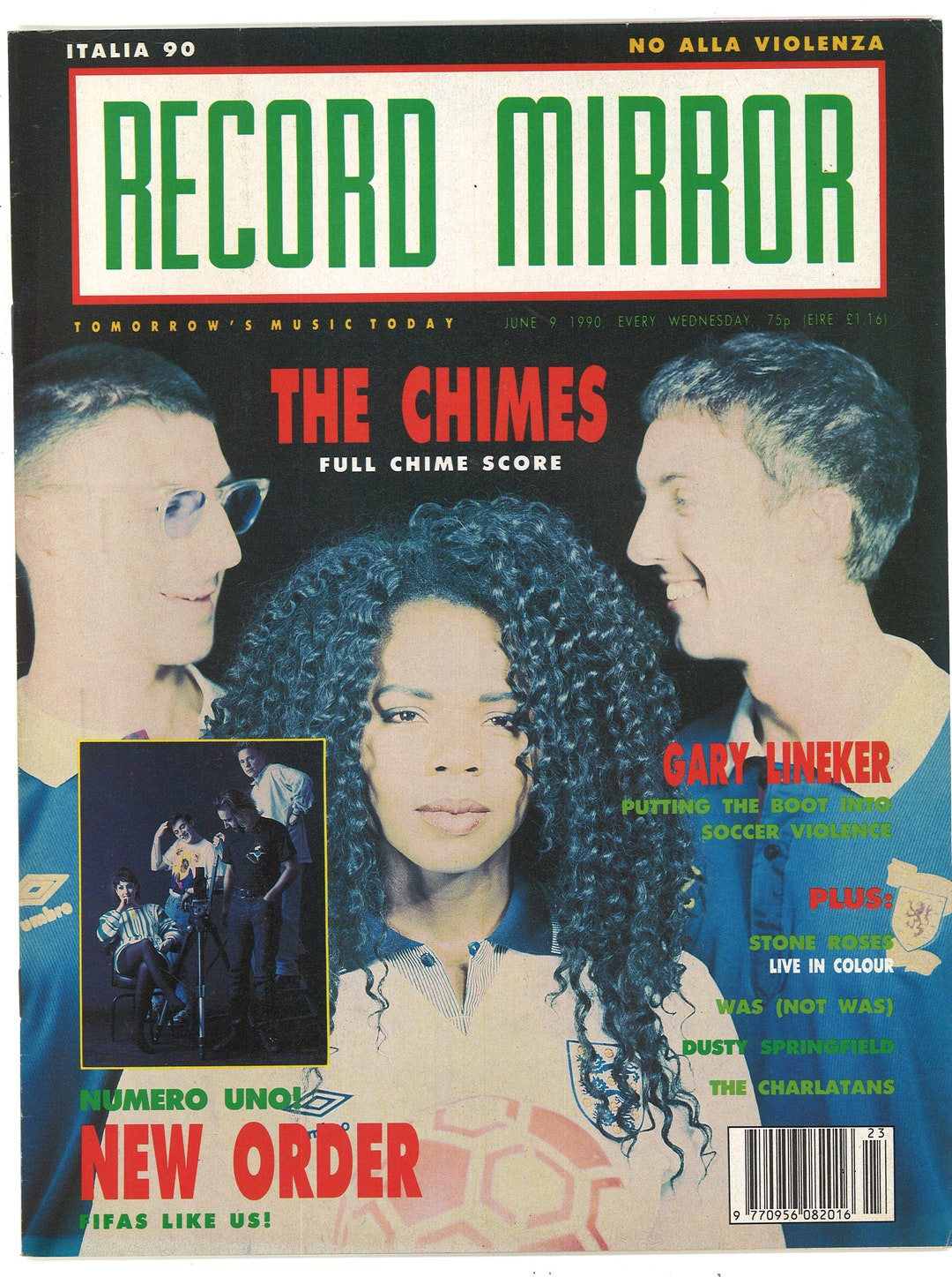 Record Mirror June 9 1990 Original Music Reading Magazine the Chimes - Etsy