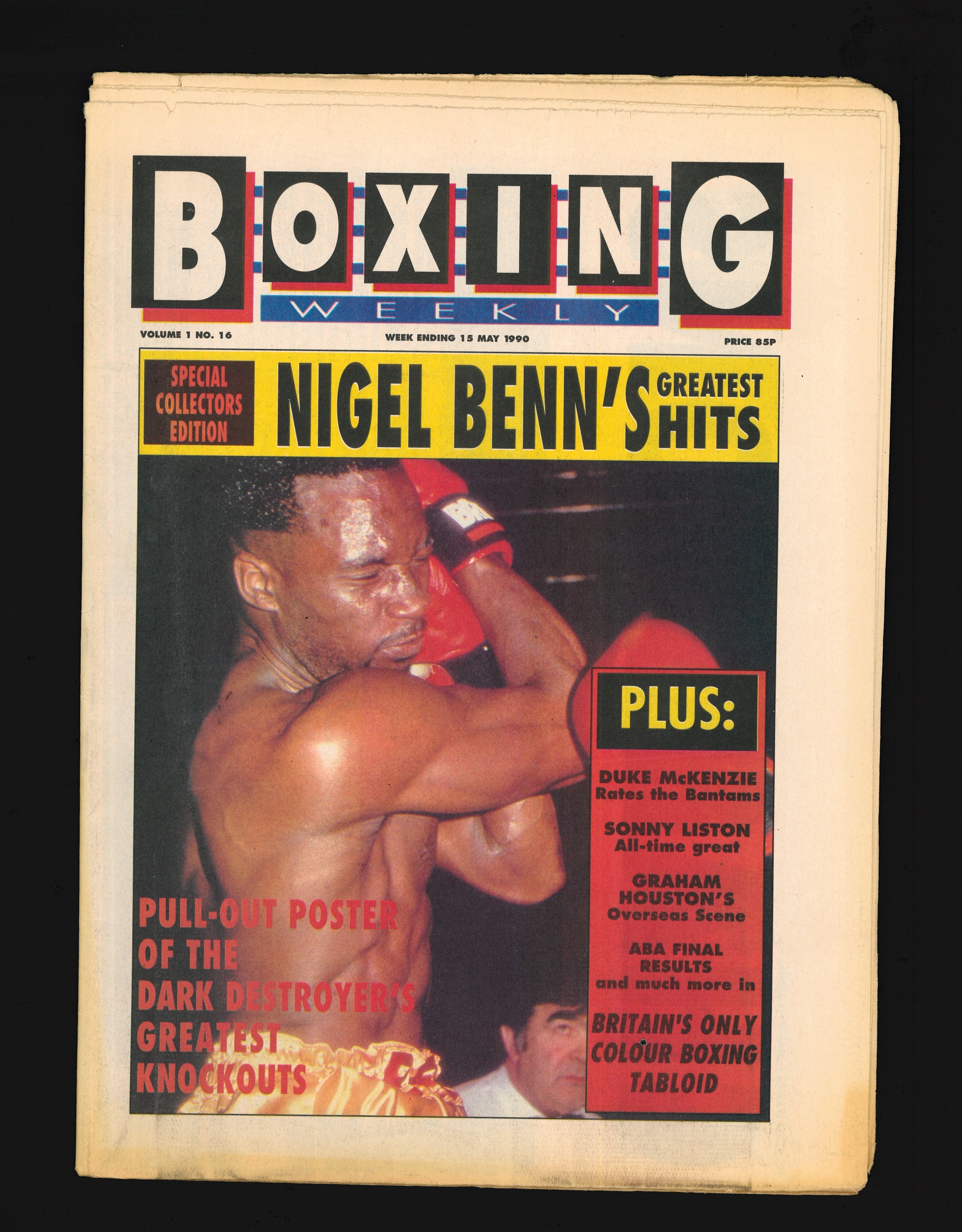 Boxing Weekly April May June 1990 Vintage Original Magazine - Etsy
