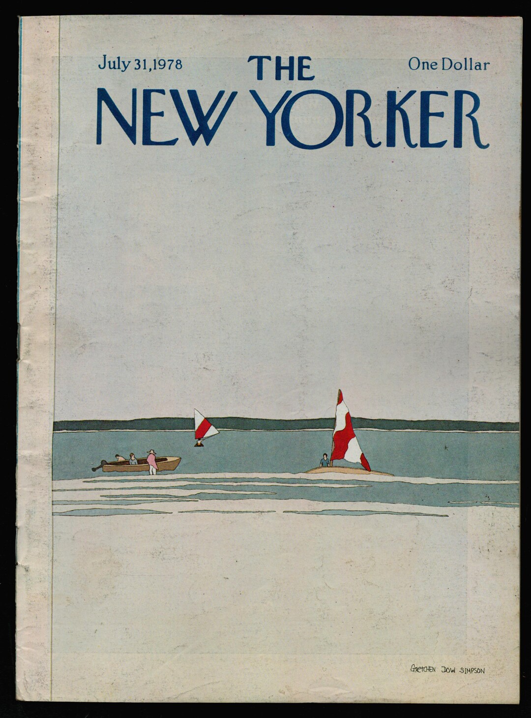 New Yorker July 31 1978 Original Vintage Full Magazine Cover - Etsy