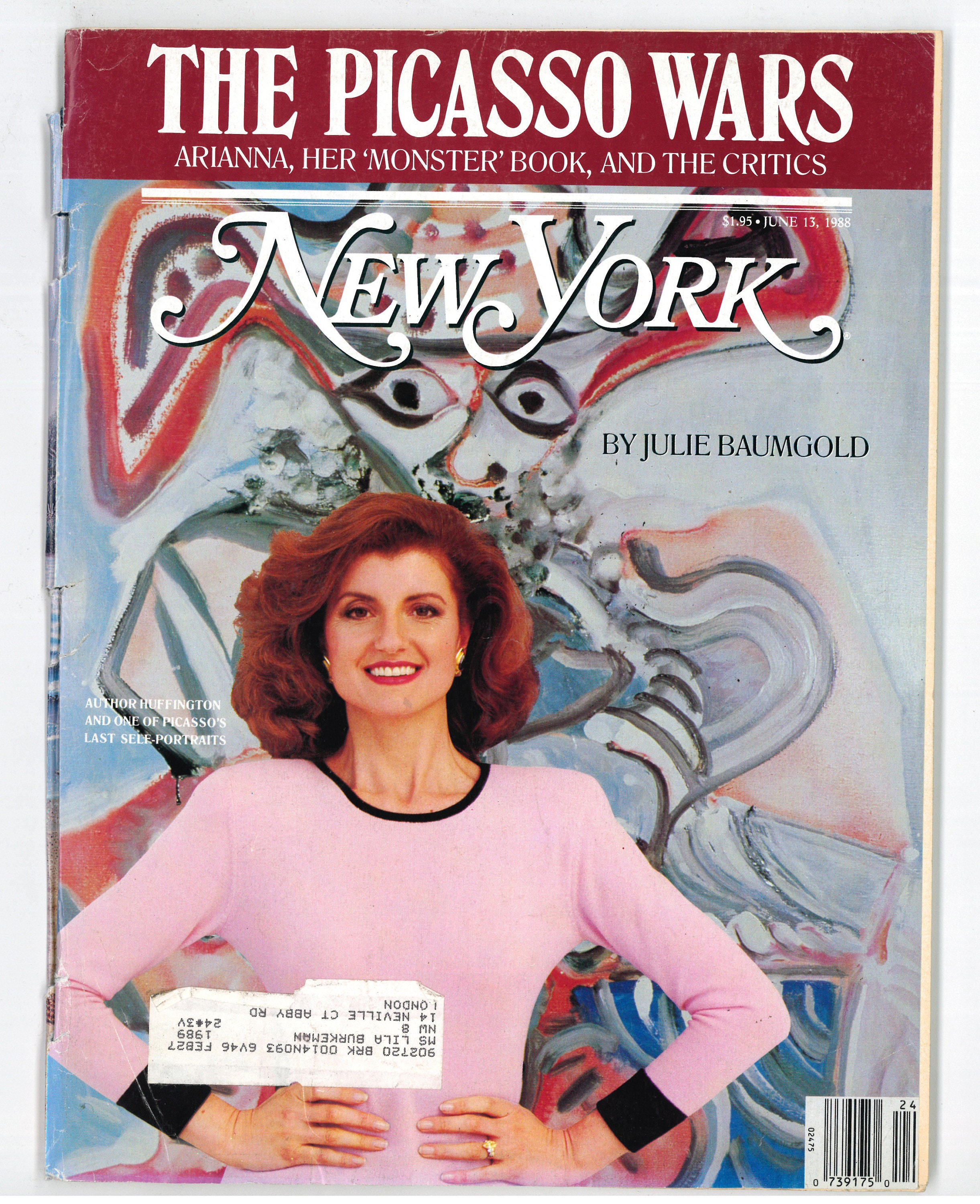 New York June - July 1988 American US Biweekly Original Vintage ...