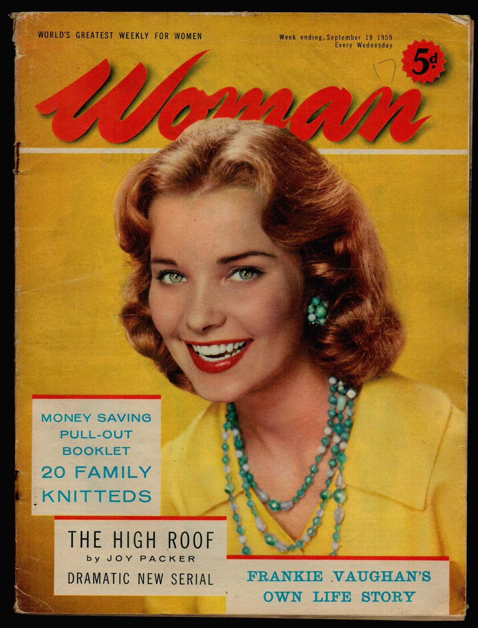 Woman Sept 19 1959 Original British Vintage Weekly Women Magazine ...