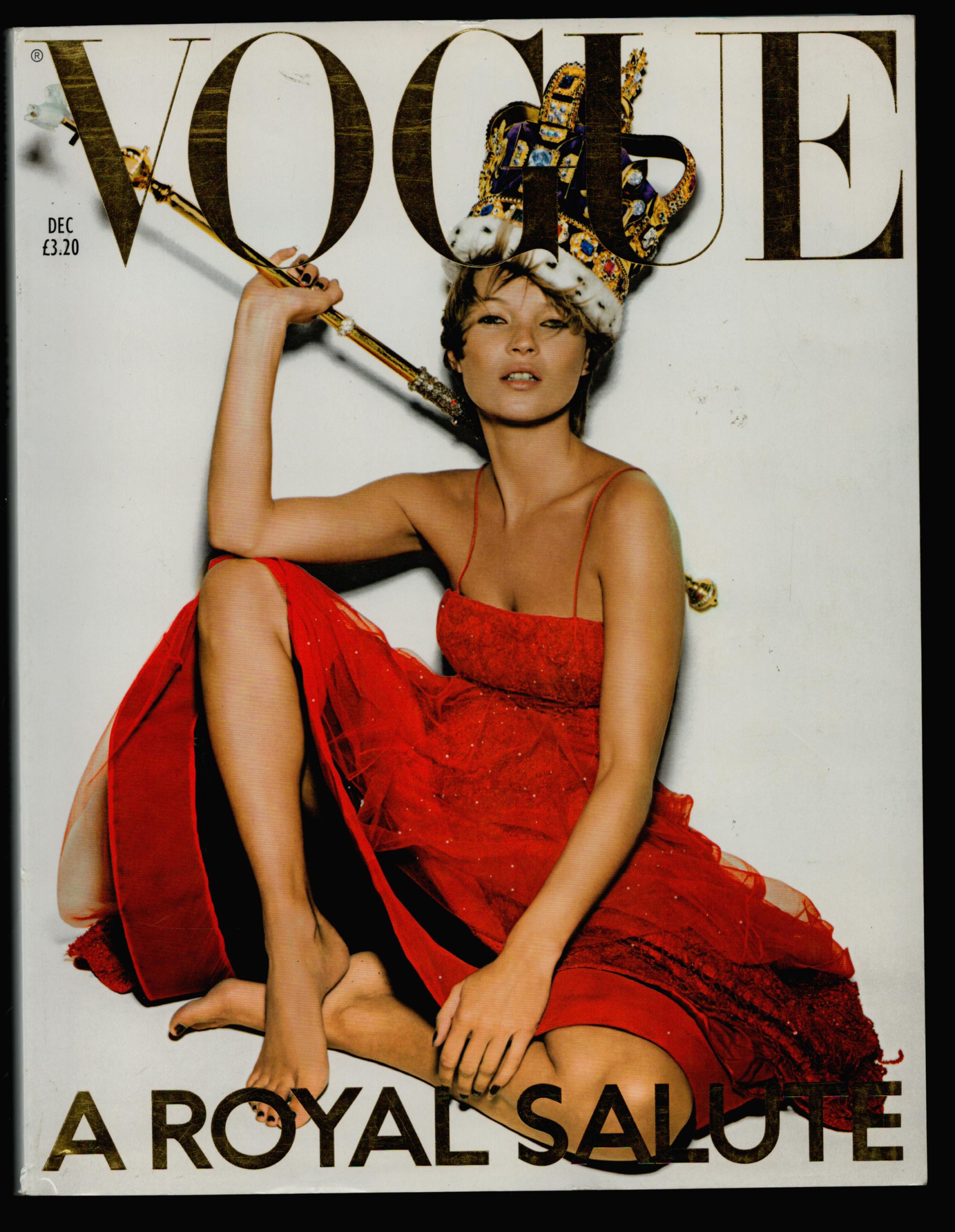 Vogue UK Dec 2001 Originalvintage Fashion Magazine Gift - Etsy UK